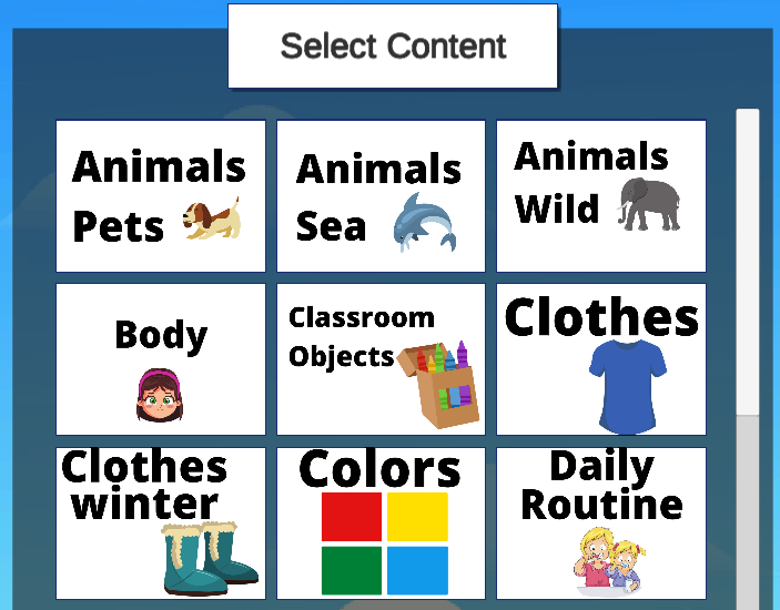 Concentration Game - Ezpzlearn.com