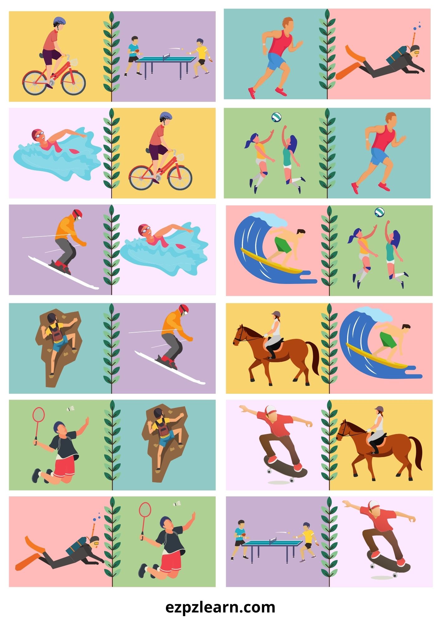 Sports - Ezpzlearn.com