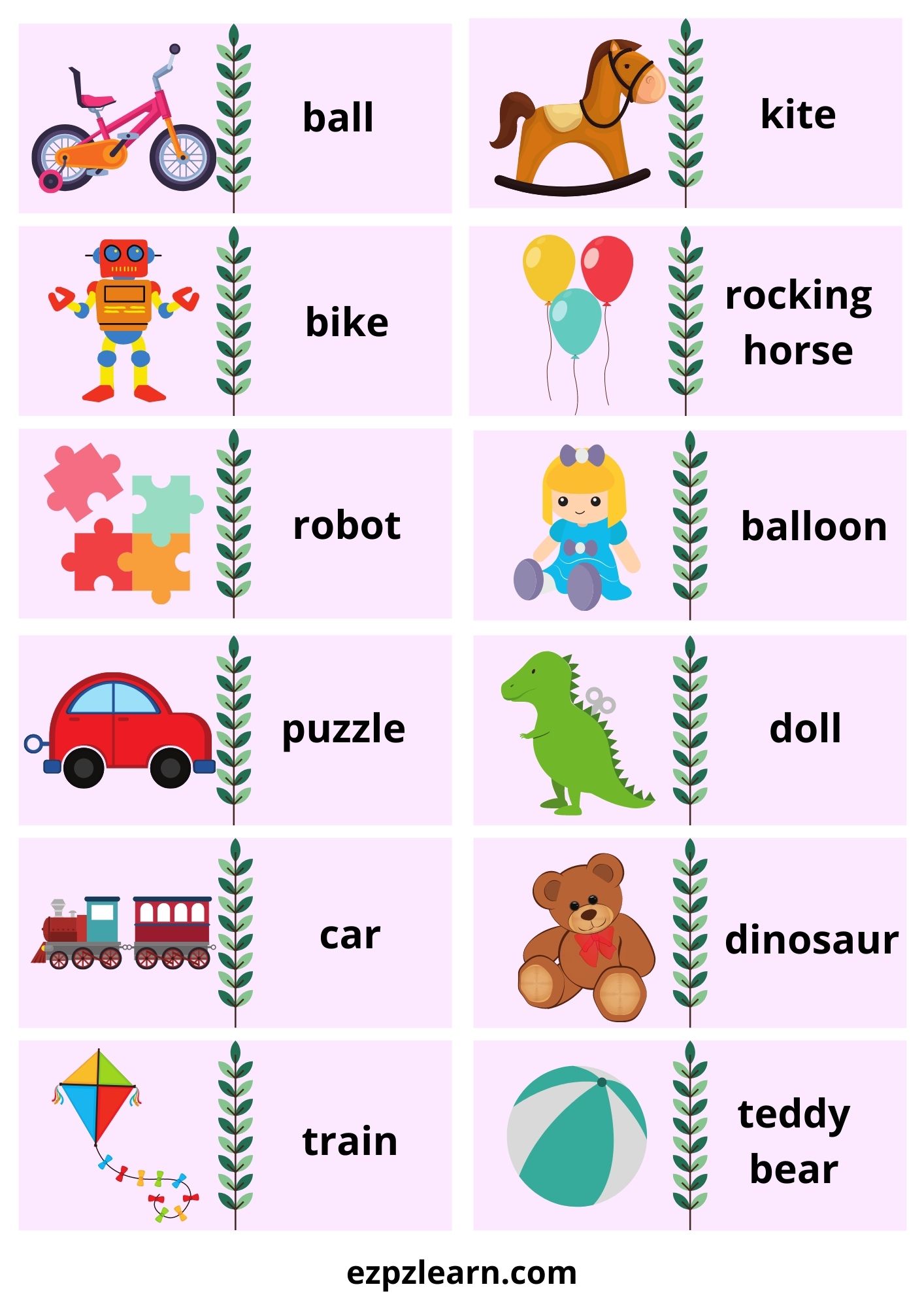 Toys - Ezpzlearn.com