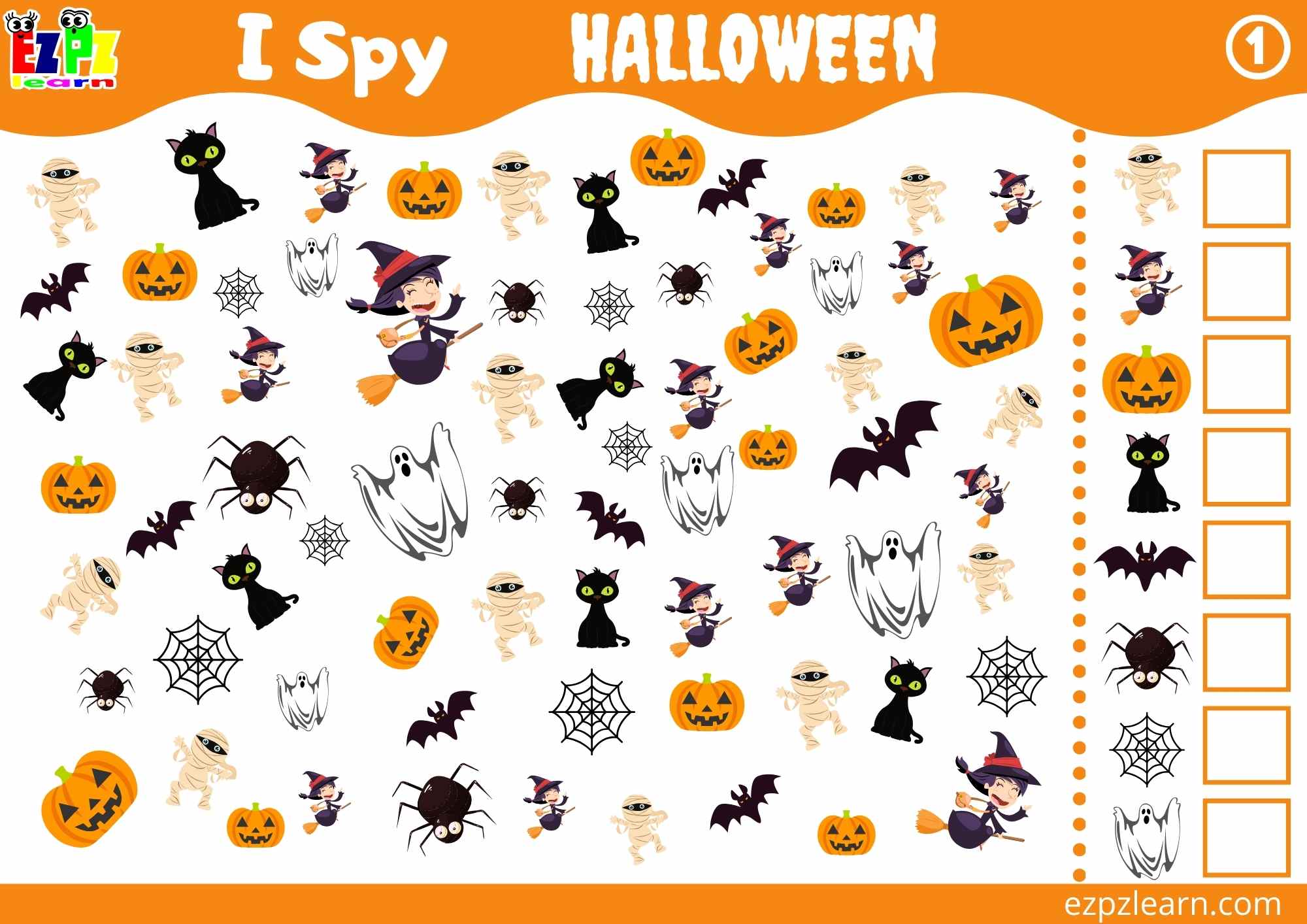 Halloween - Ezpzlearn.com