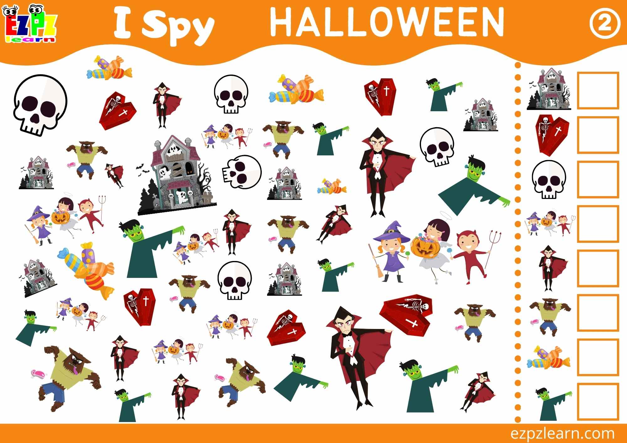 Halloween - Ezpzlearn.com