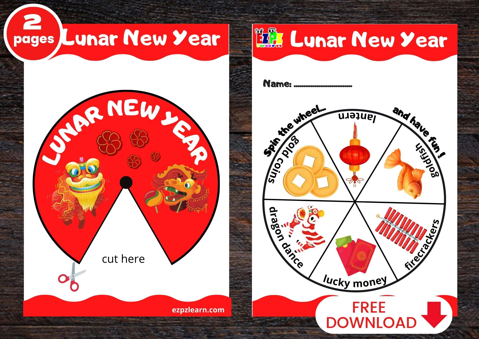 Lunar (Chinese) New Year - Ezpzlearn.com