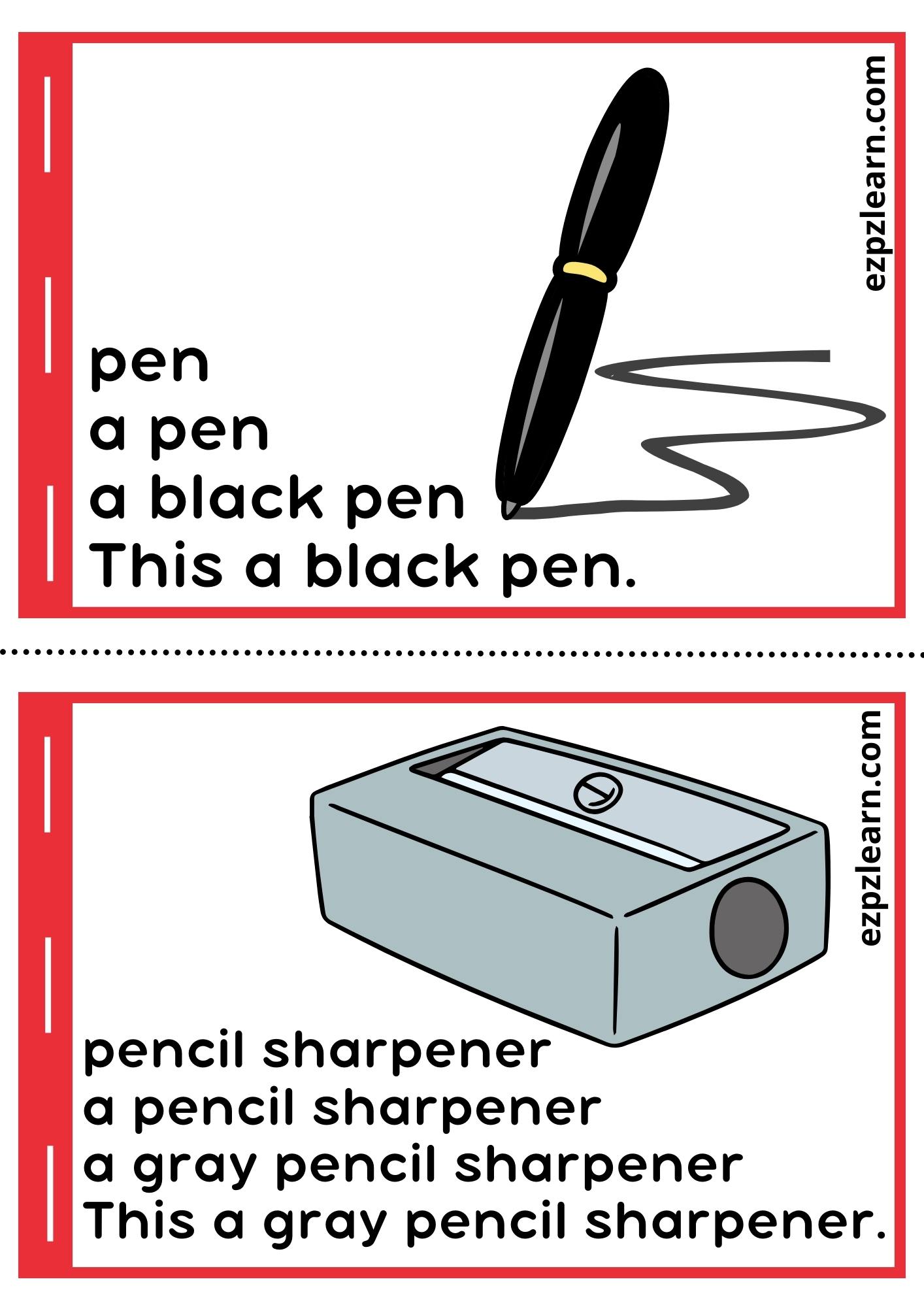 Classroom Reader For Kindy Become a member for free today - Ezpzlearn.com