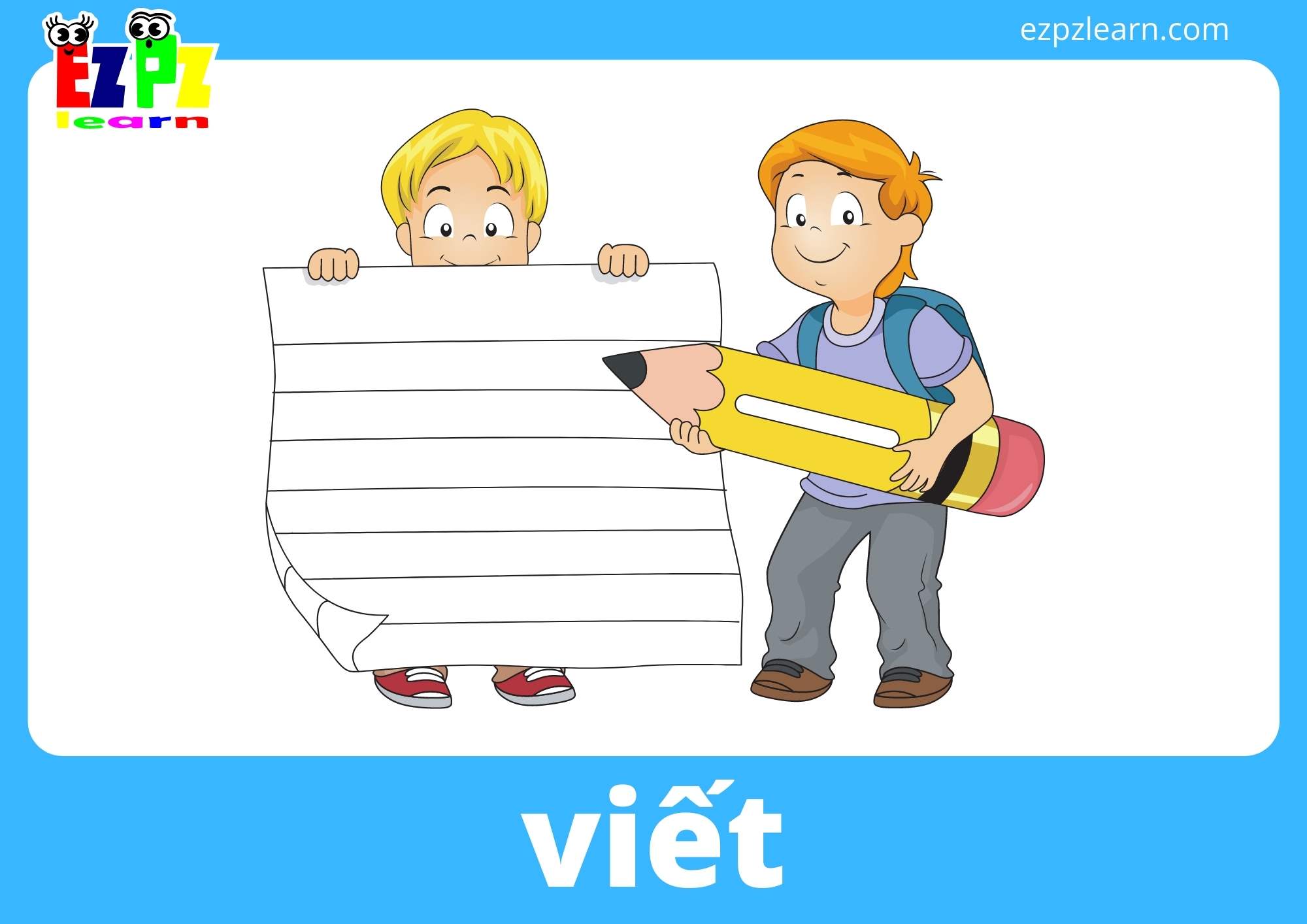 Action Verbs - Ezpzlearn.com