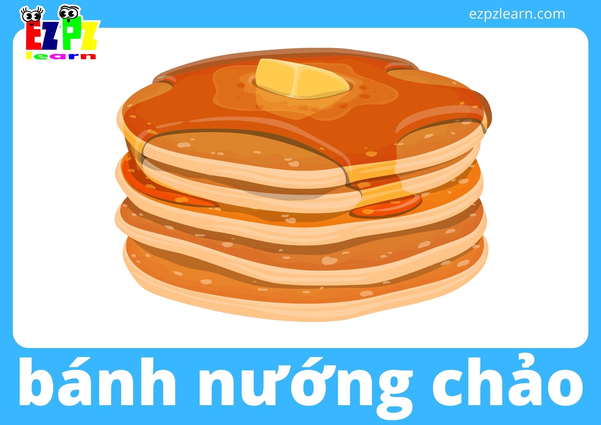 Breakfast Food - Ezpzlearn.com