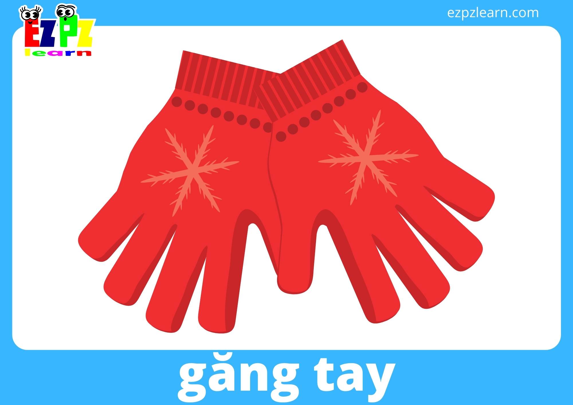 Clothes Winter - Ezpzlearn.com