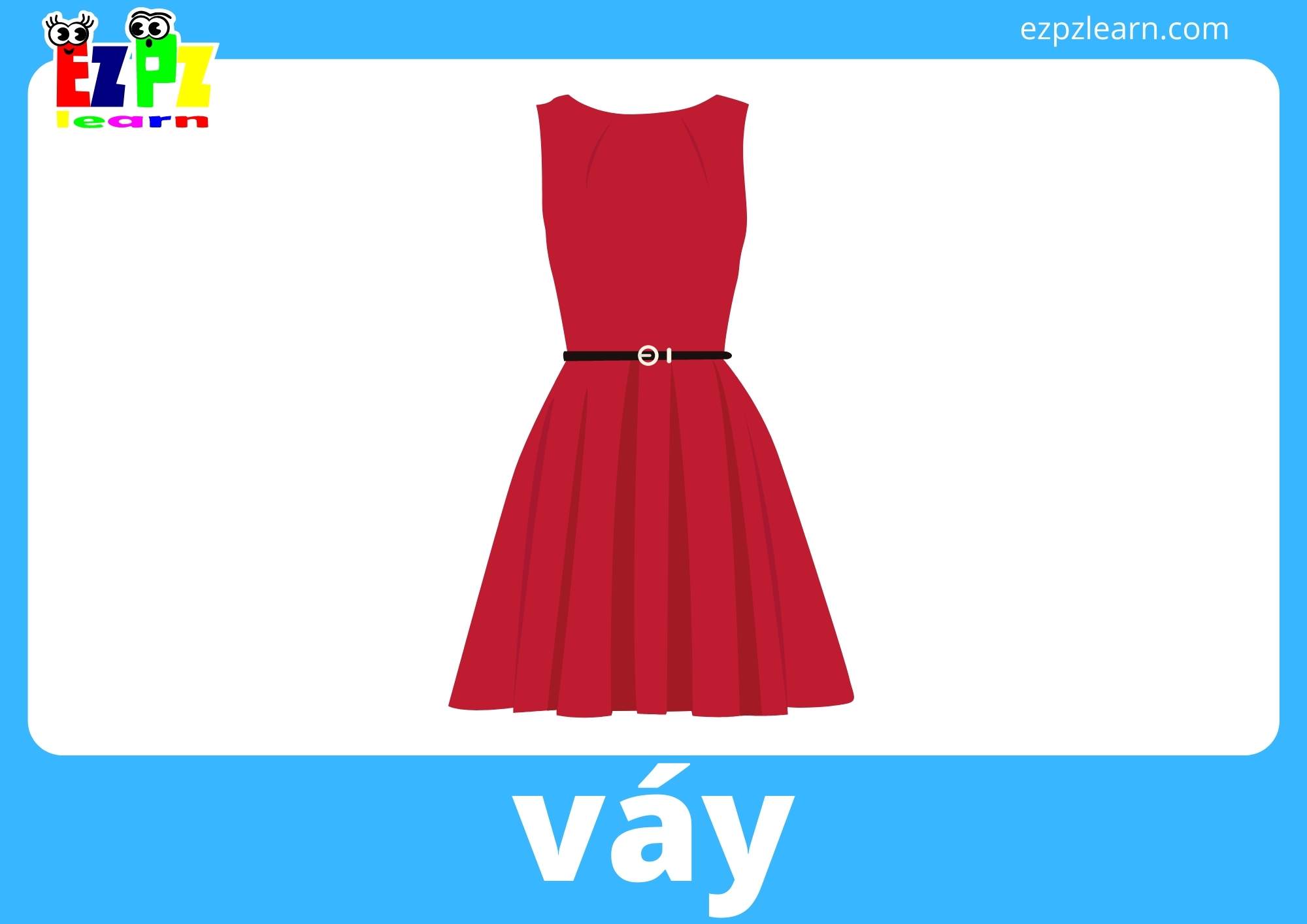 Clothes Vietnamese - Ezpzlearn.com