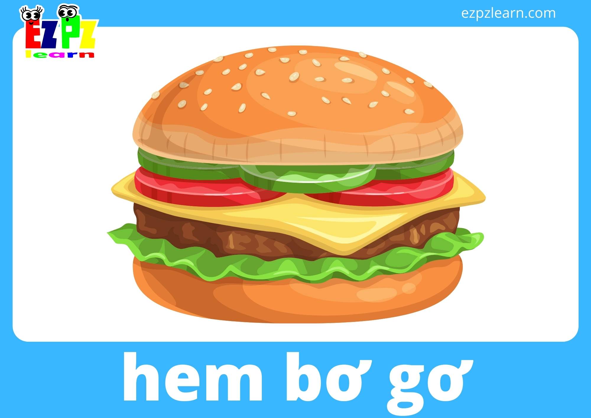 Fast Food - Ezpzlearn.com