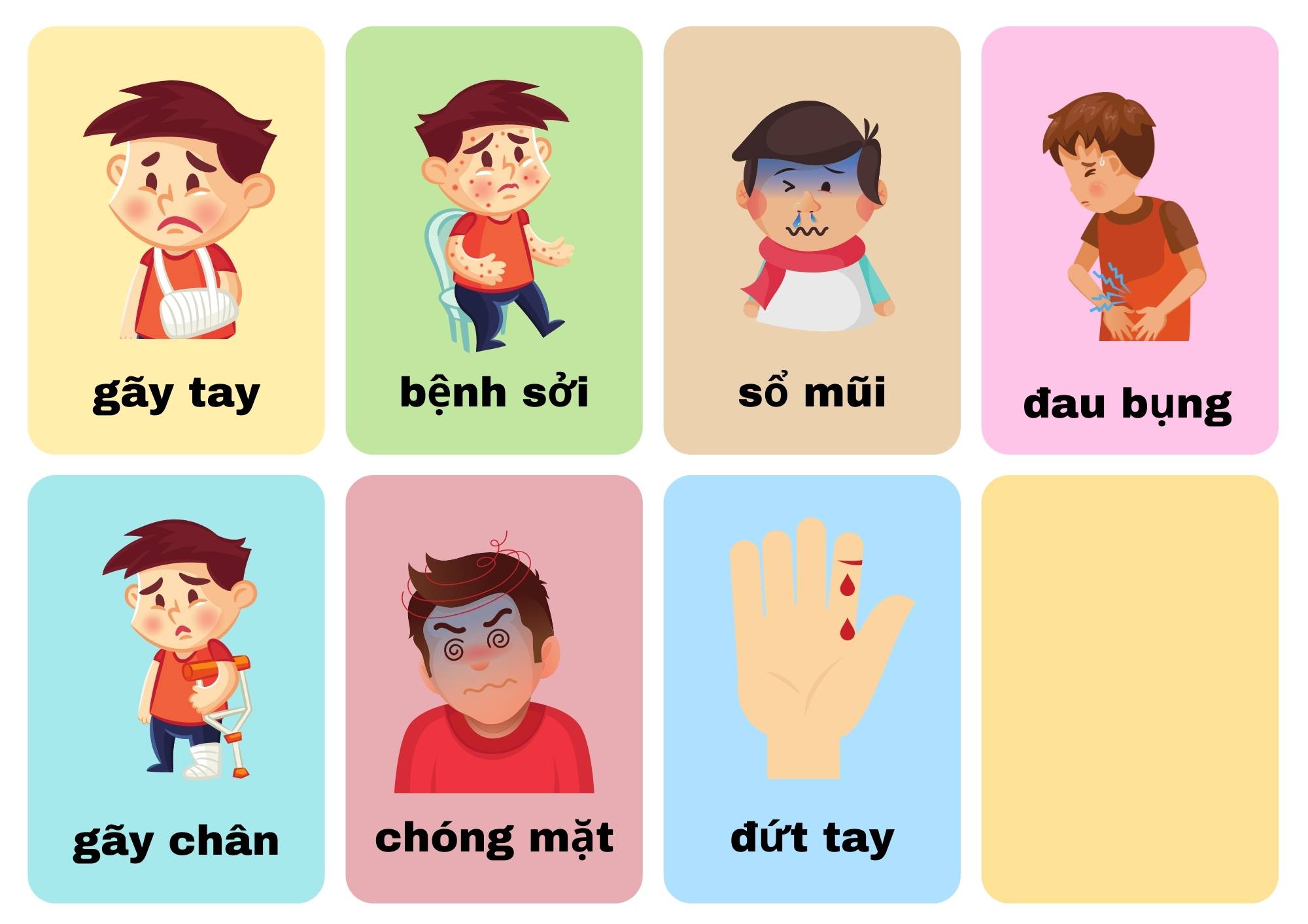 Health Problems - Ezpzlearn.com