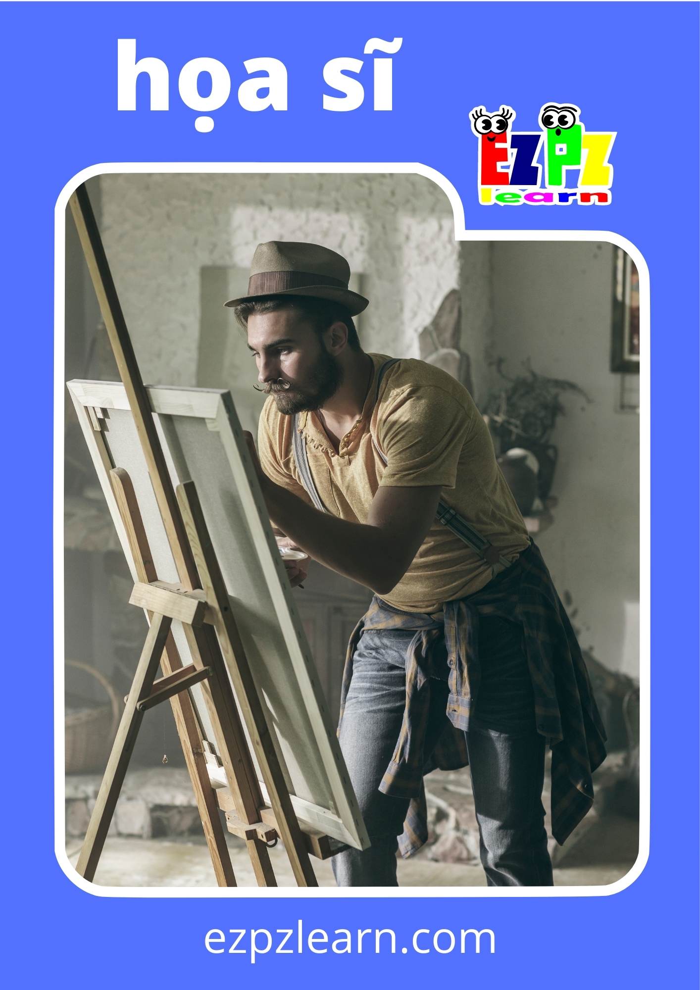 Jobs Photo Flashcards Vietnamese - Ezpzlearn.com