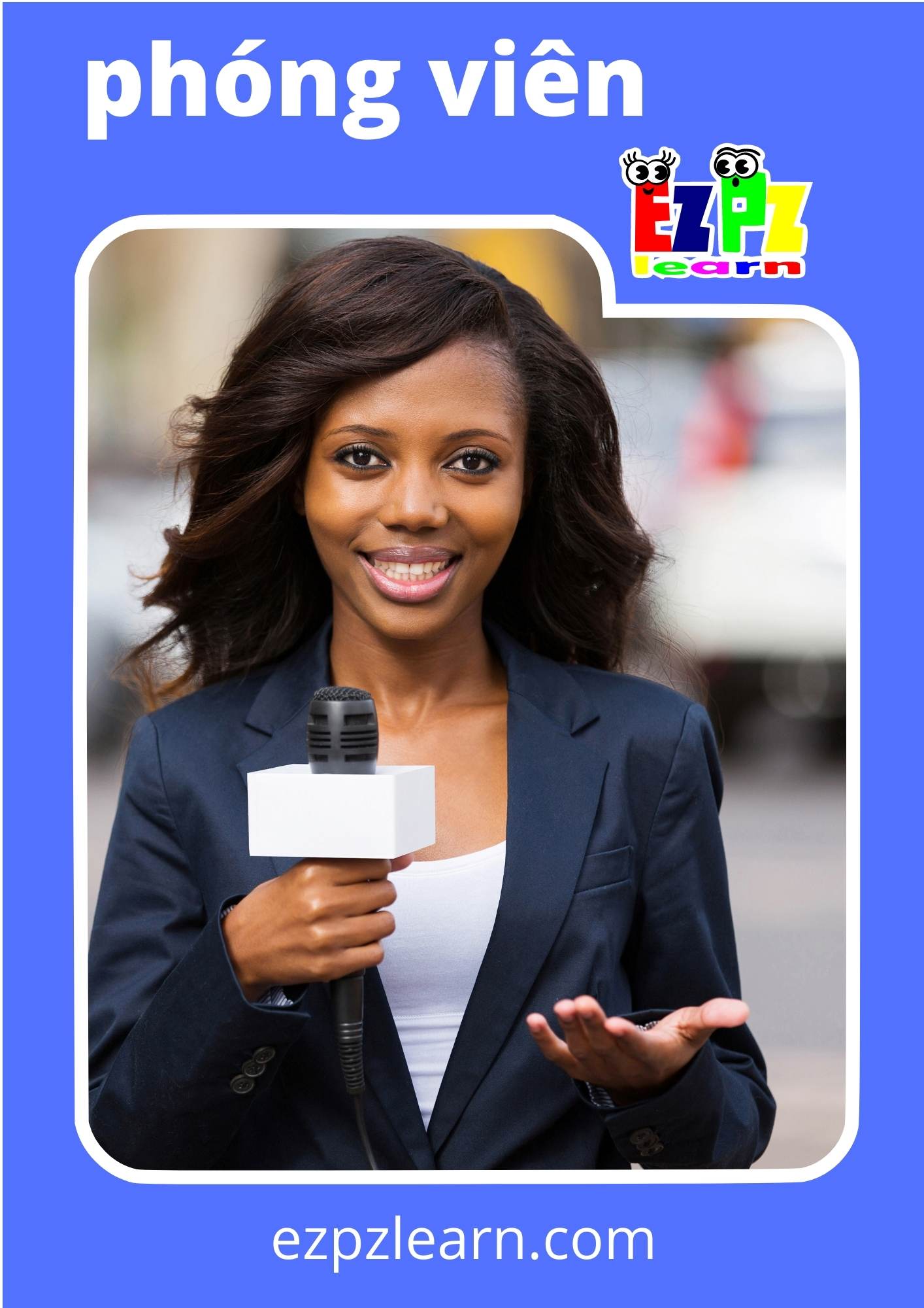 Jobs Photo Flashcards Vietnamese - Ezpzlearn.com