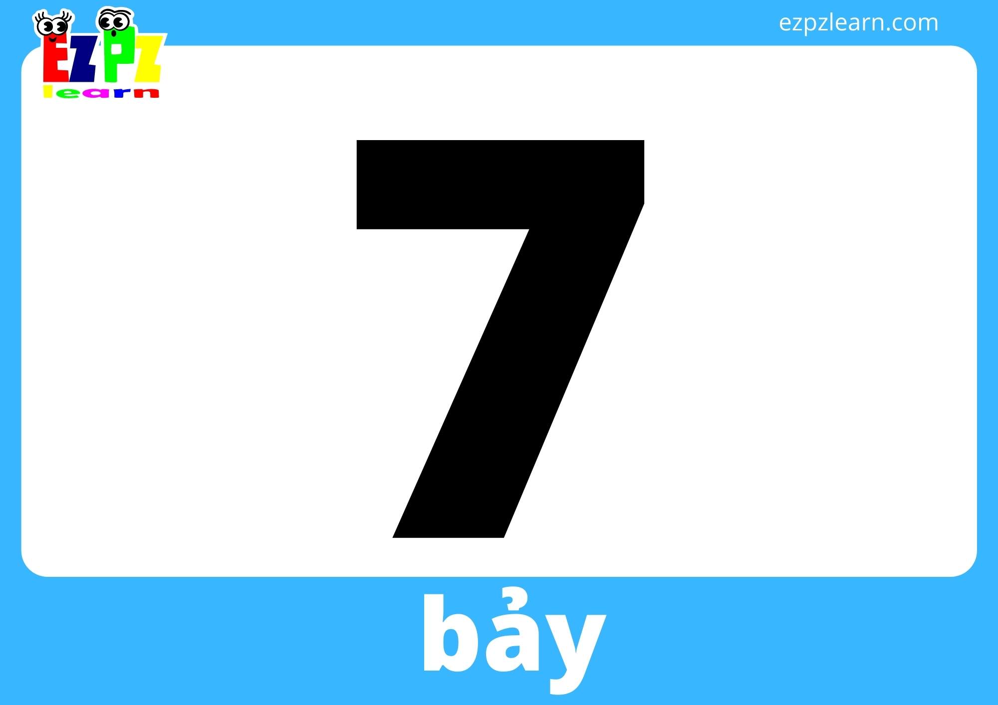 Numbers Viet - Ezpzlearn.com