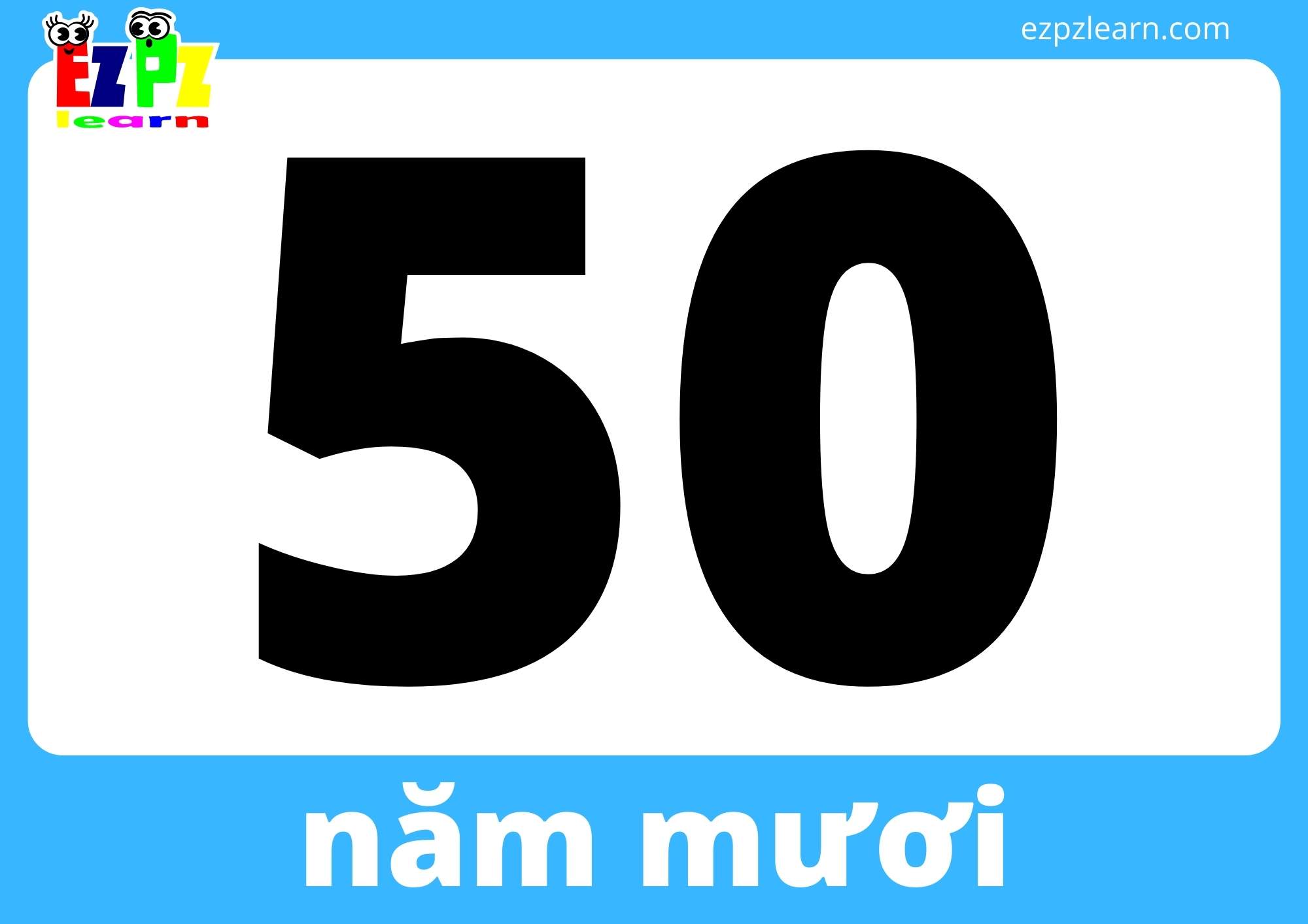 Numbers Viet - Ezpzlearn.com