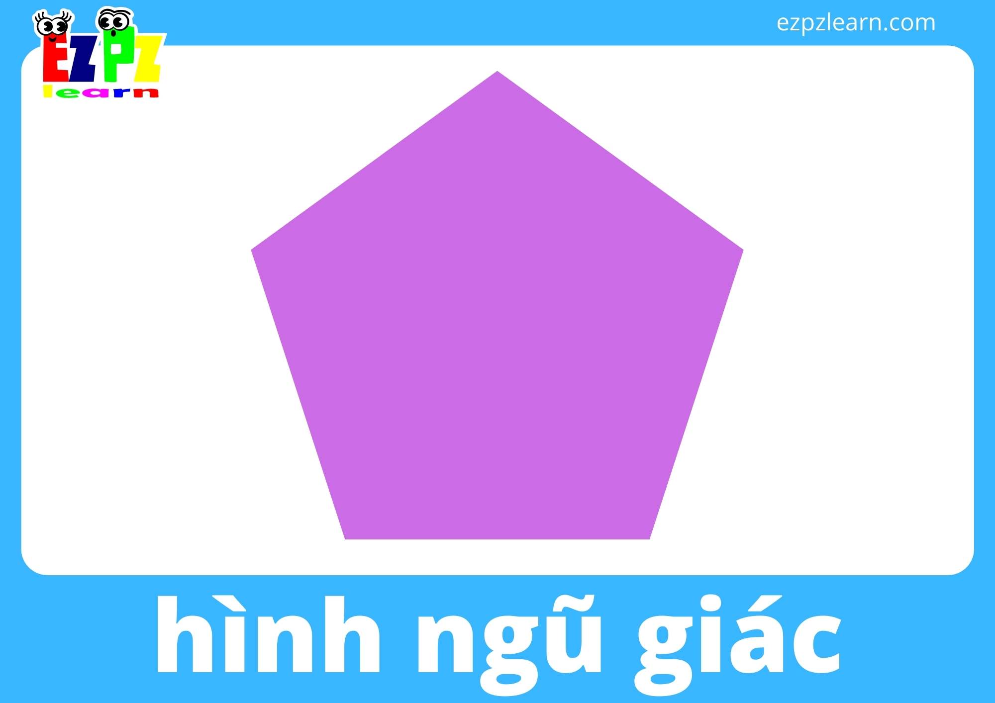 Shapes Viet - Ezpzlearn.com