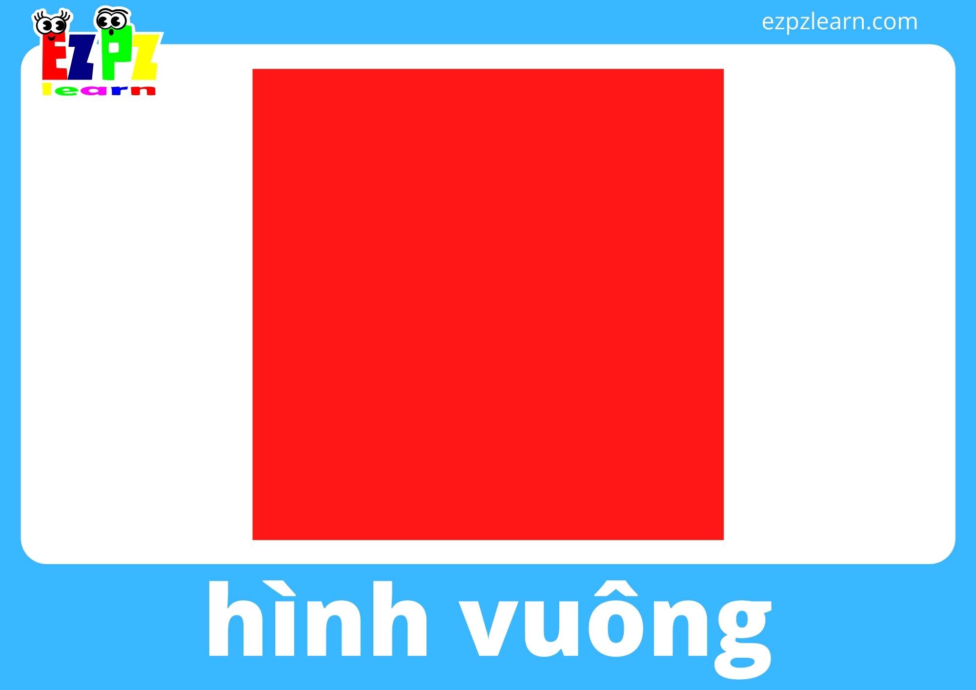 Shapes Viet - Ezpzlearn.com