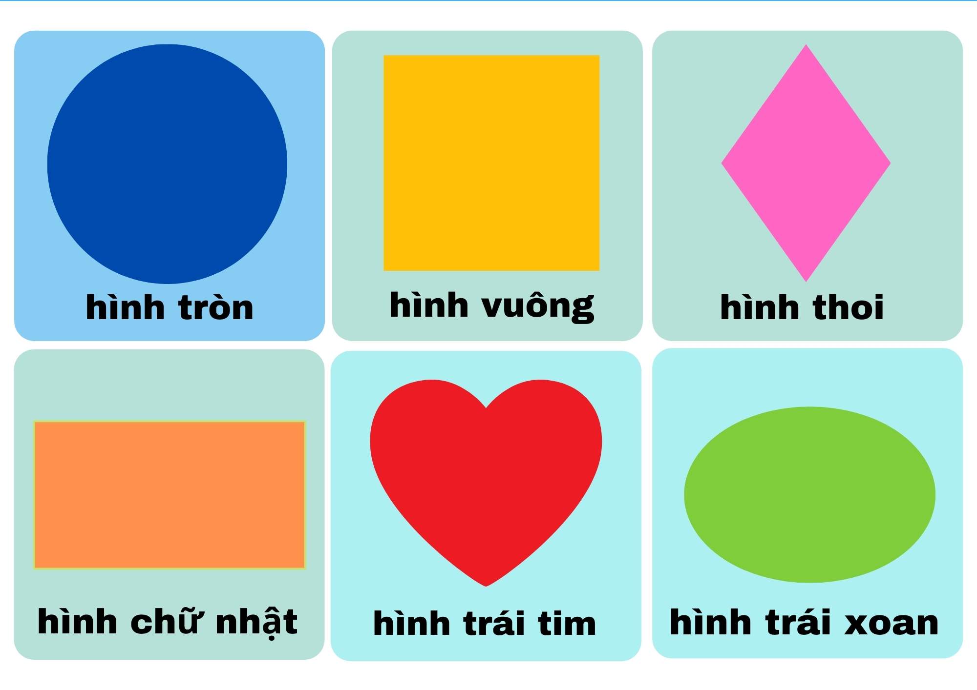 Shapes Viet - Ezpzlearn.com