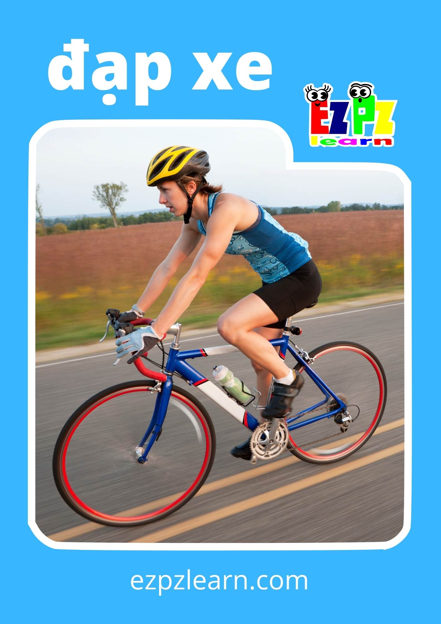 Sports Photo Flashcards Vietnamese - Ezpzlearn.com