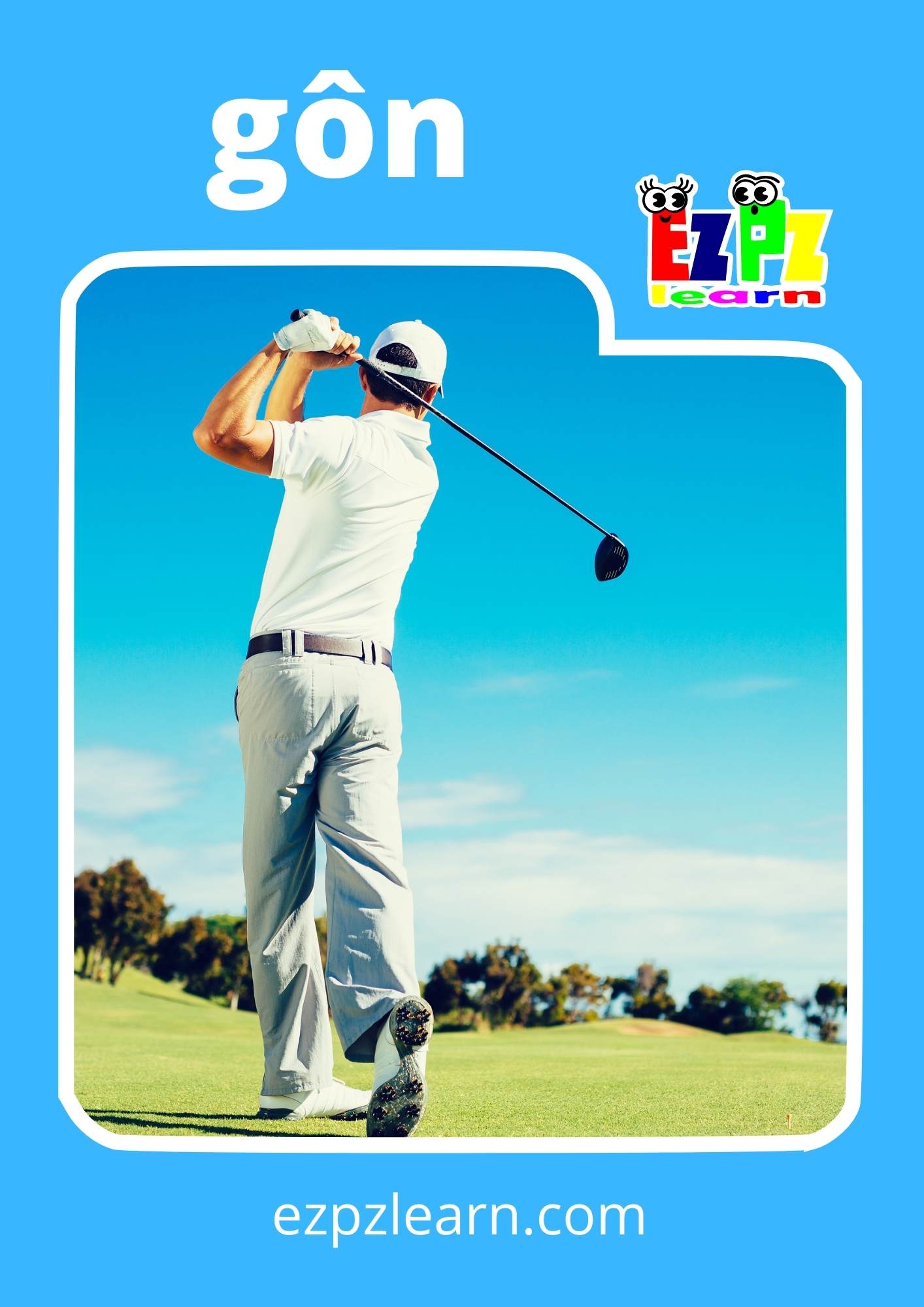 Sports Photo Flashcards Vietnamese - Ezpzlearn.com