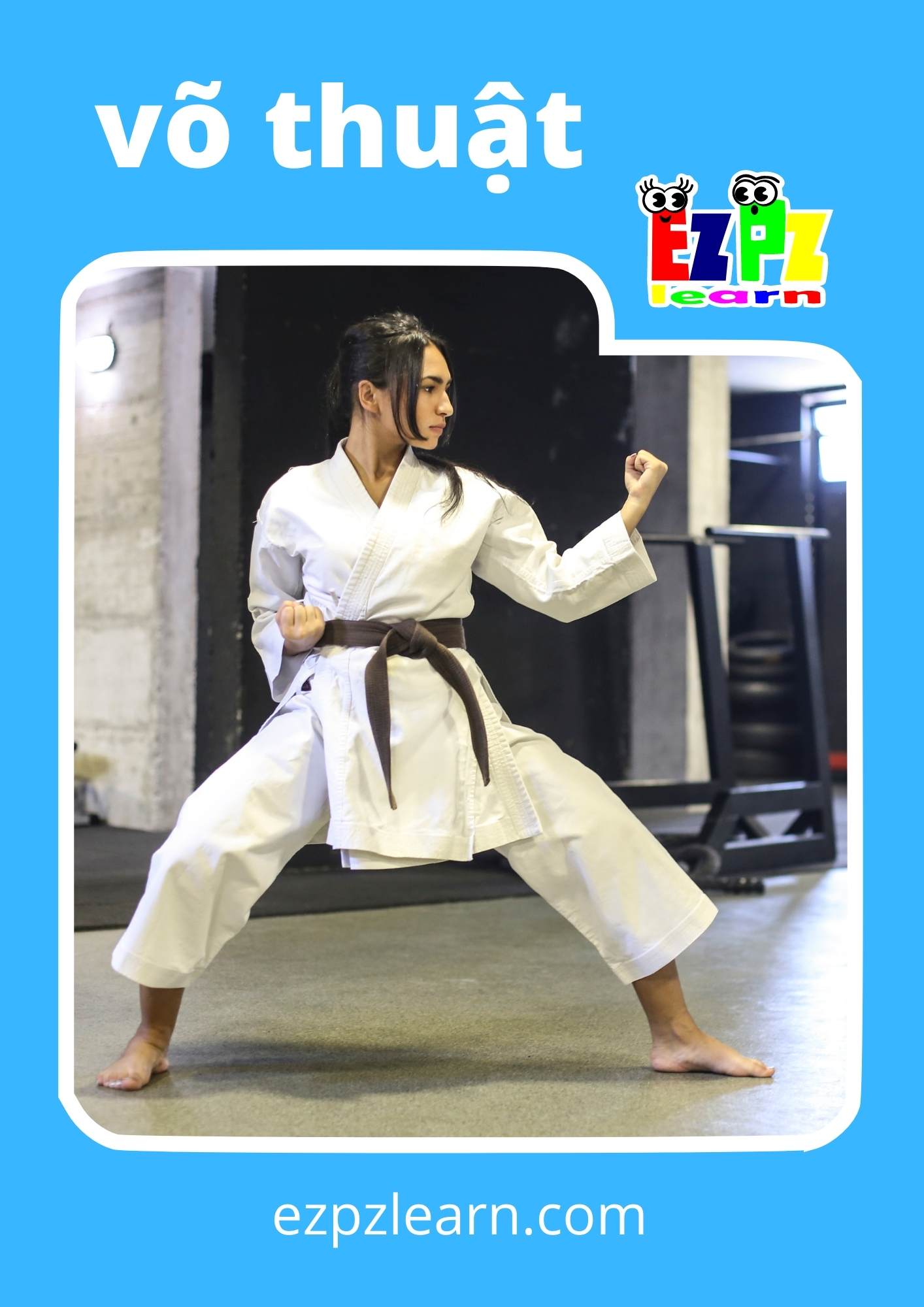 Sports Photo Flashcards Vietnamese - Ezpzlearn.com