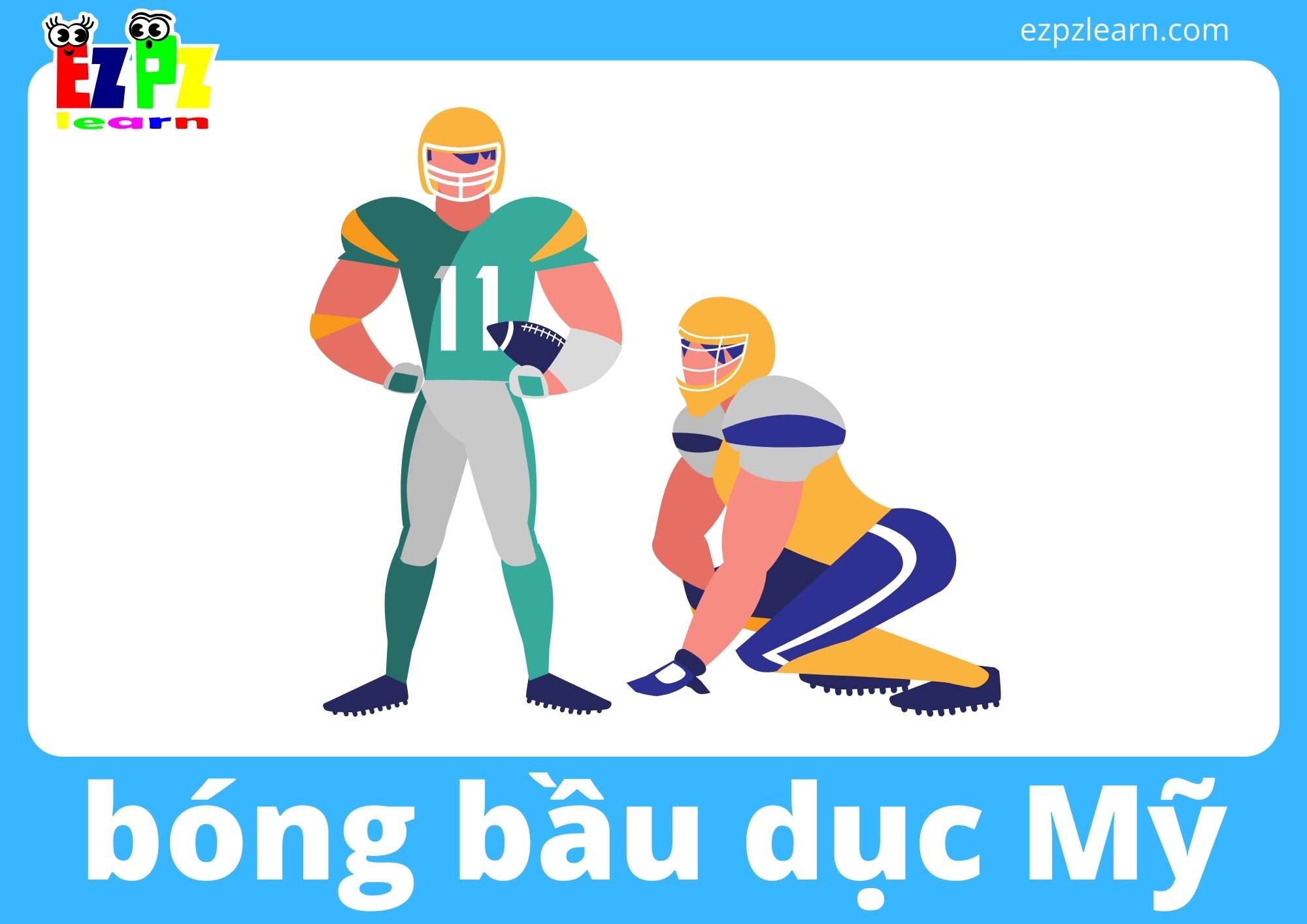 Sports Vietnamese - Ezpzlearn.com