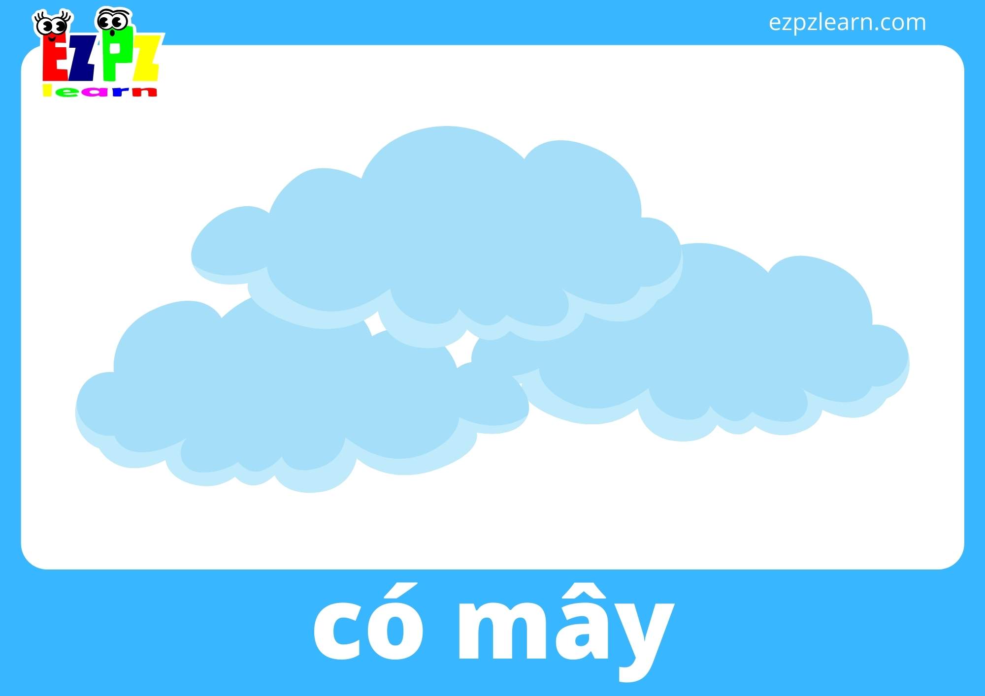 Weather Vietnamese - Ezpzlearn.com