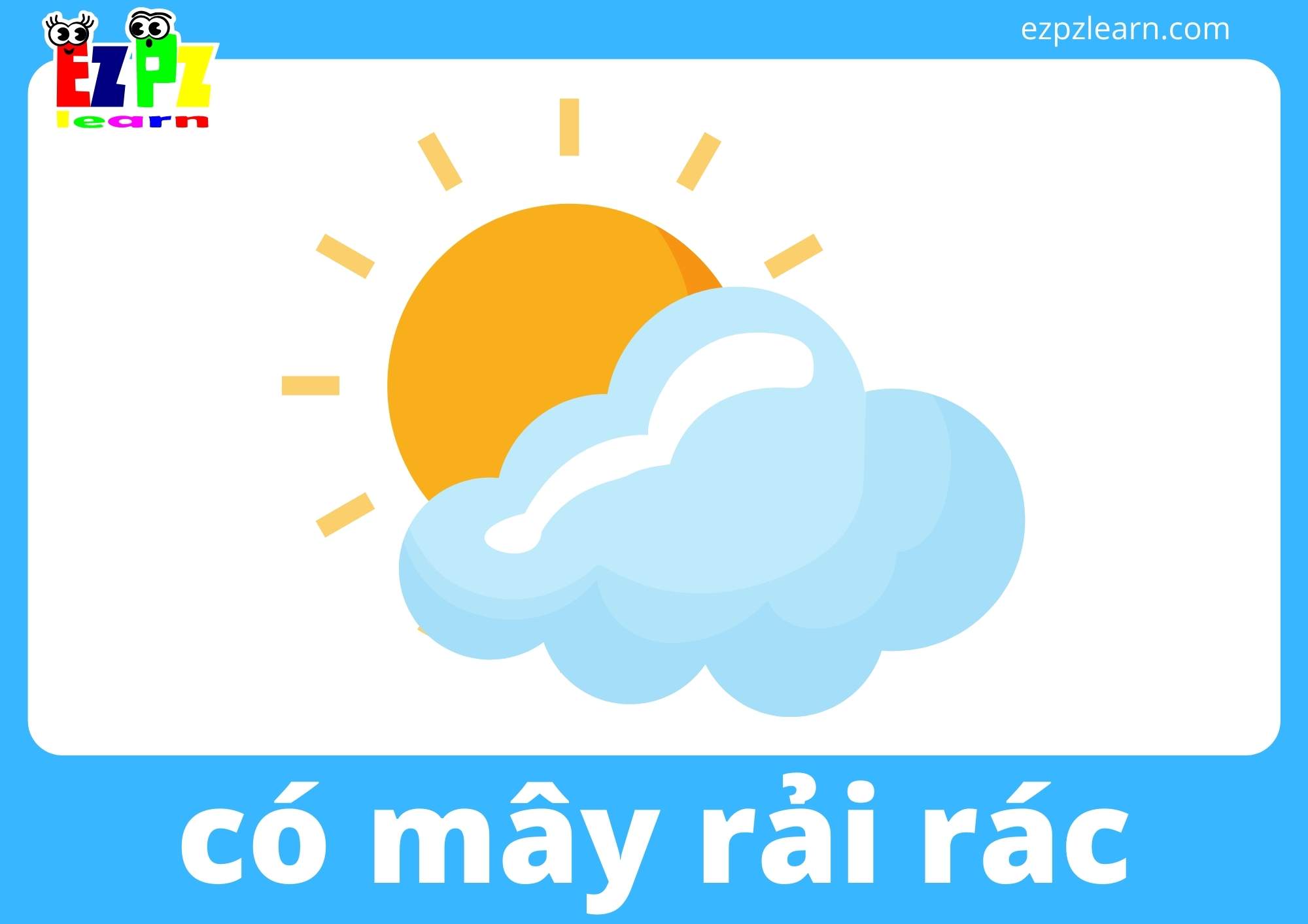 Weather Vietnamese - Ezpzlearn.com