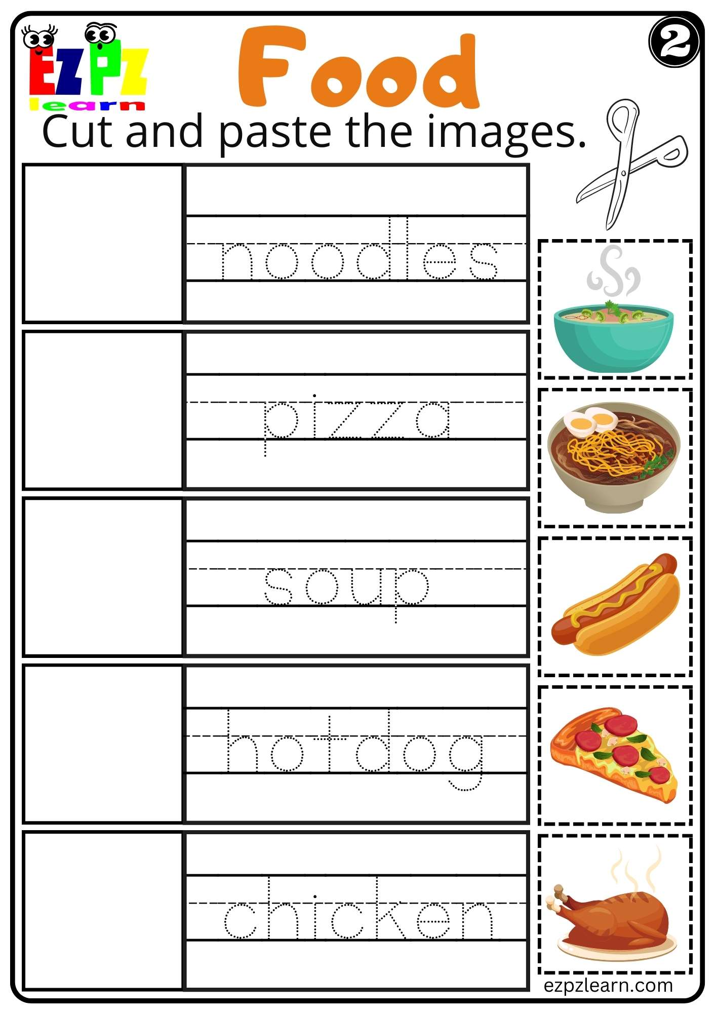 Food - Ezpzlearn.com