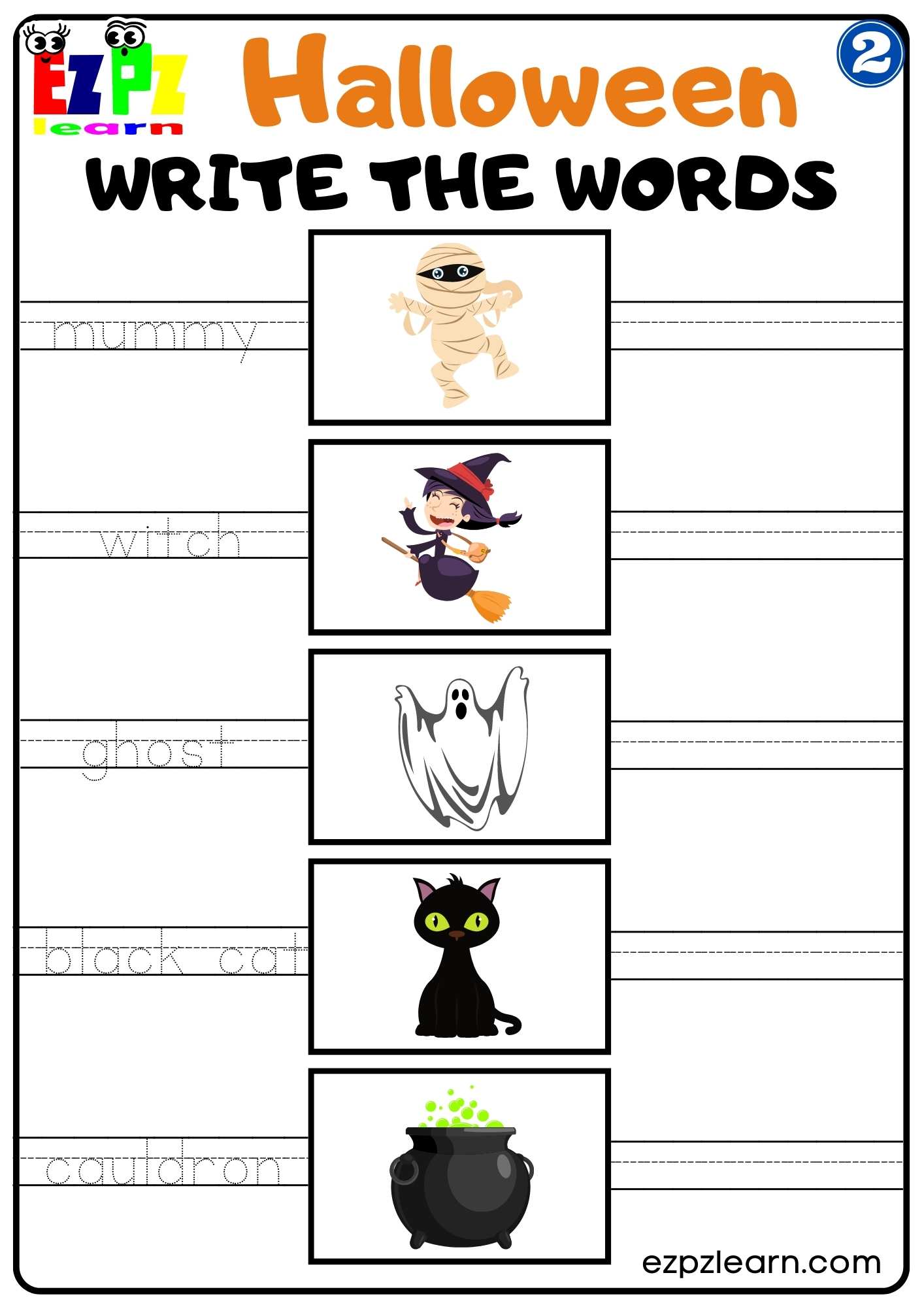 Halloween - Ezpzlearn.com