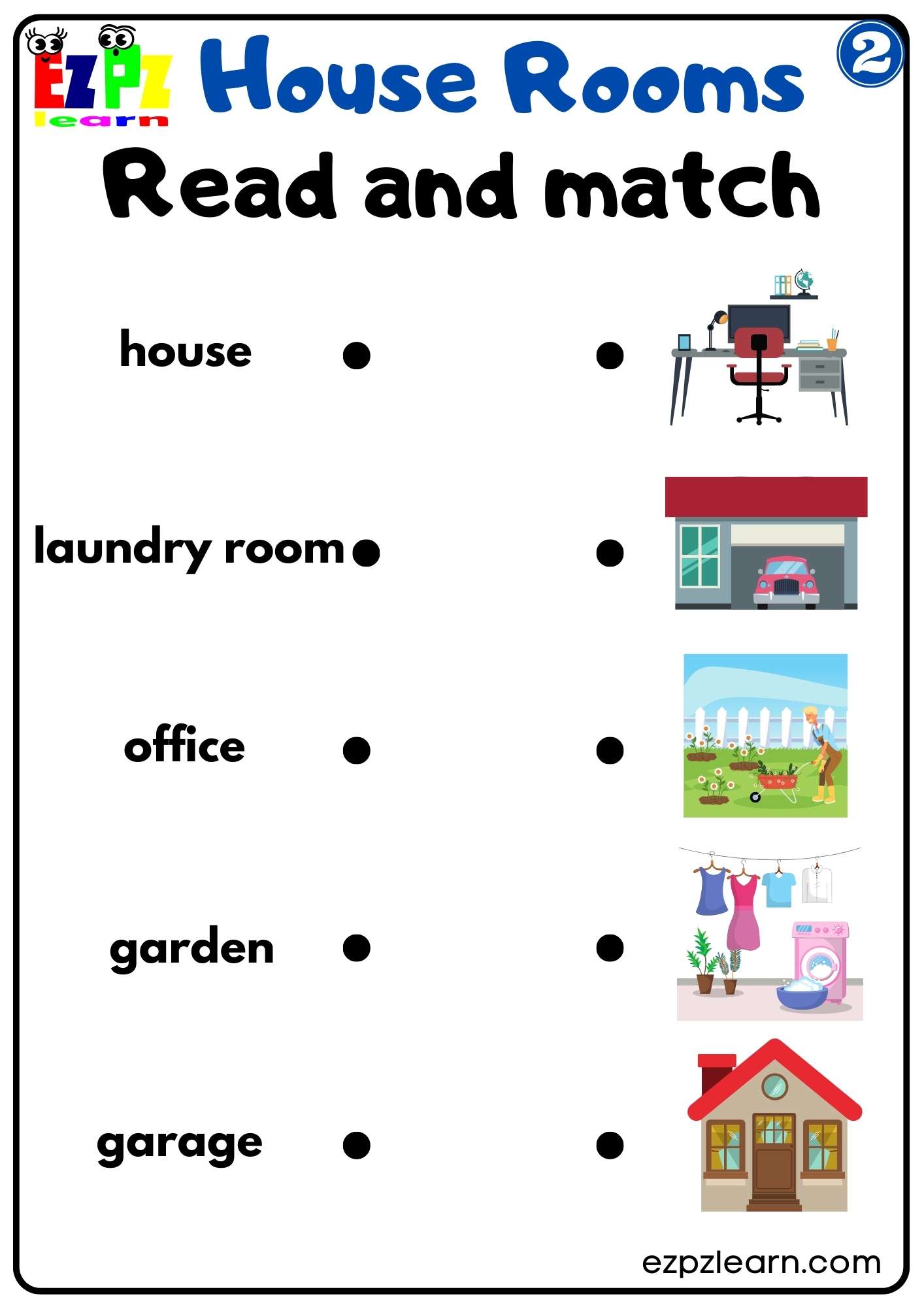 House Rooms - Ezpzlearn.com