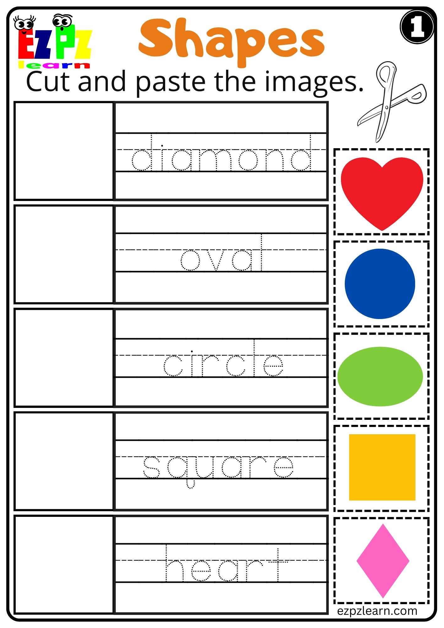 Shapes - Ezpzlearn.com