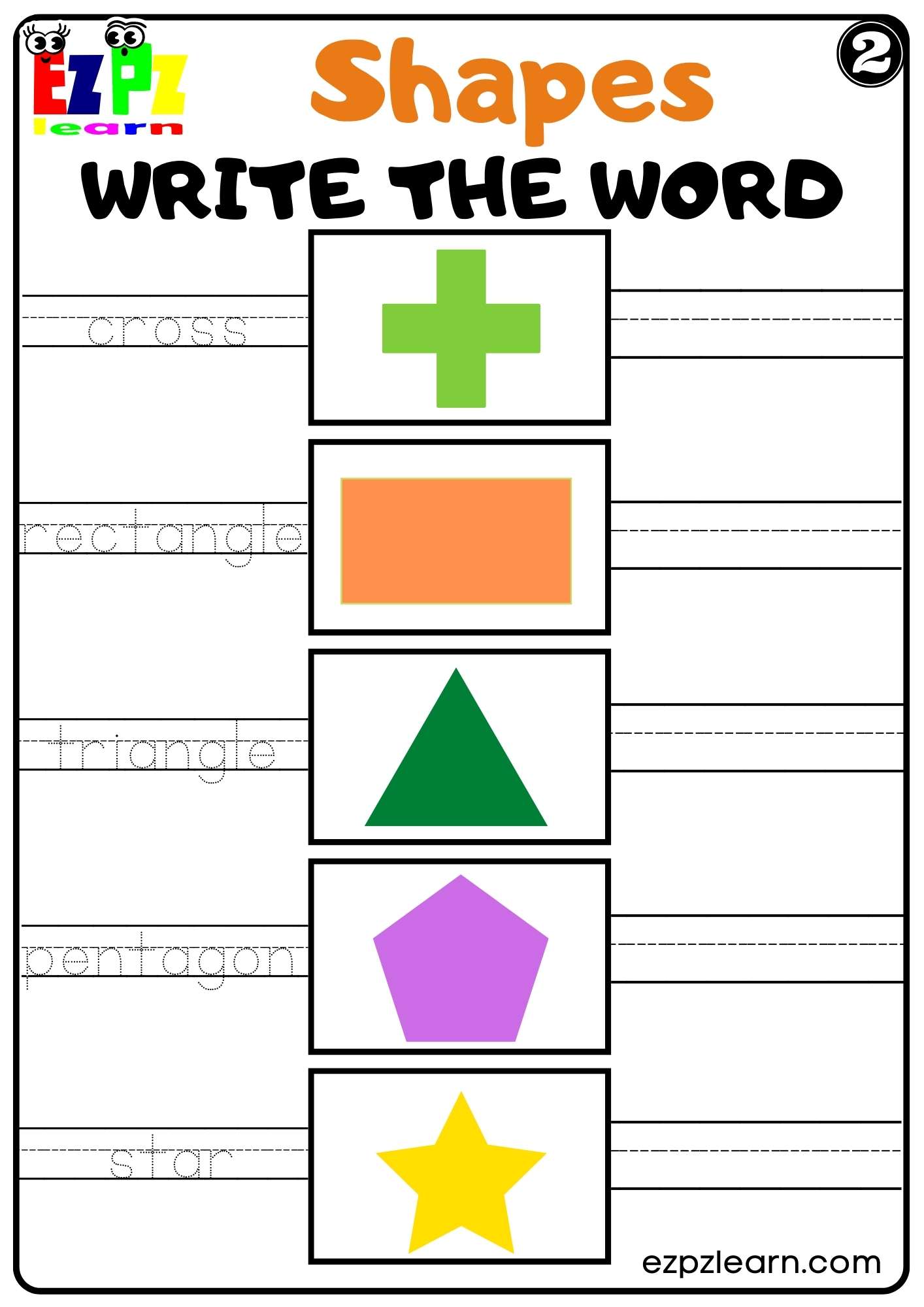 Shapes - Ezpzlearn.com