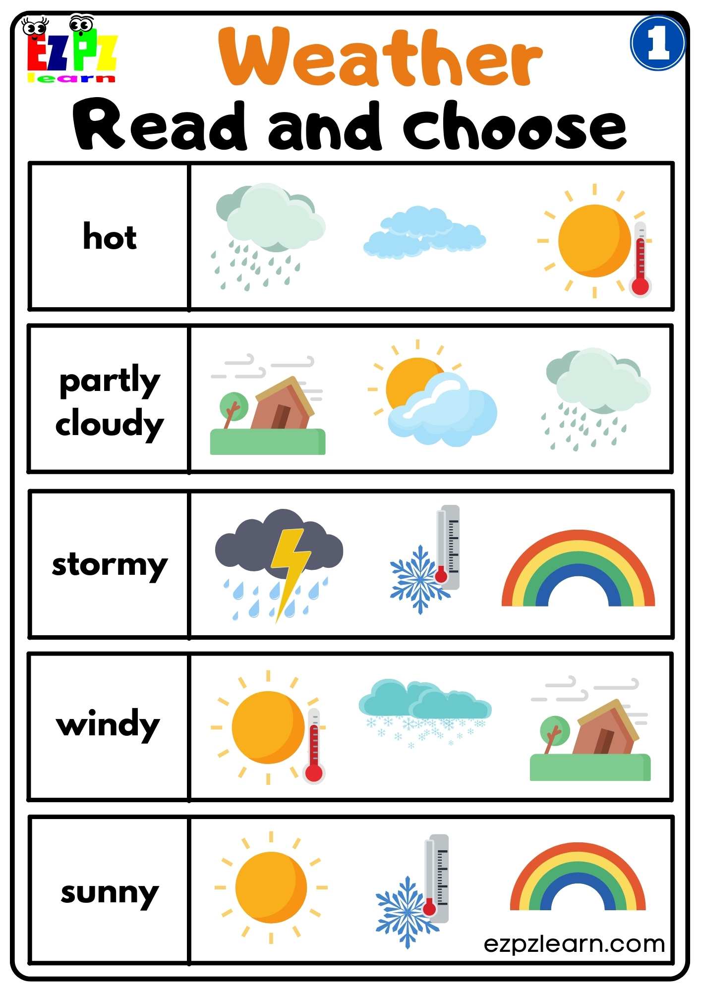 Weather - Ezpzlearn.com