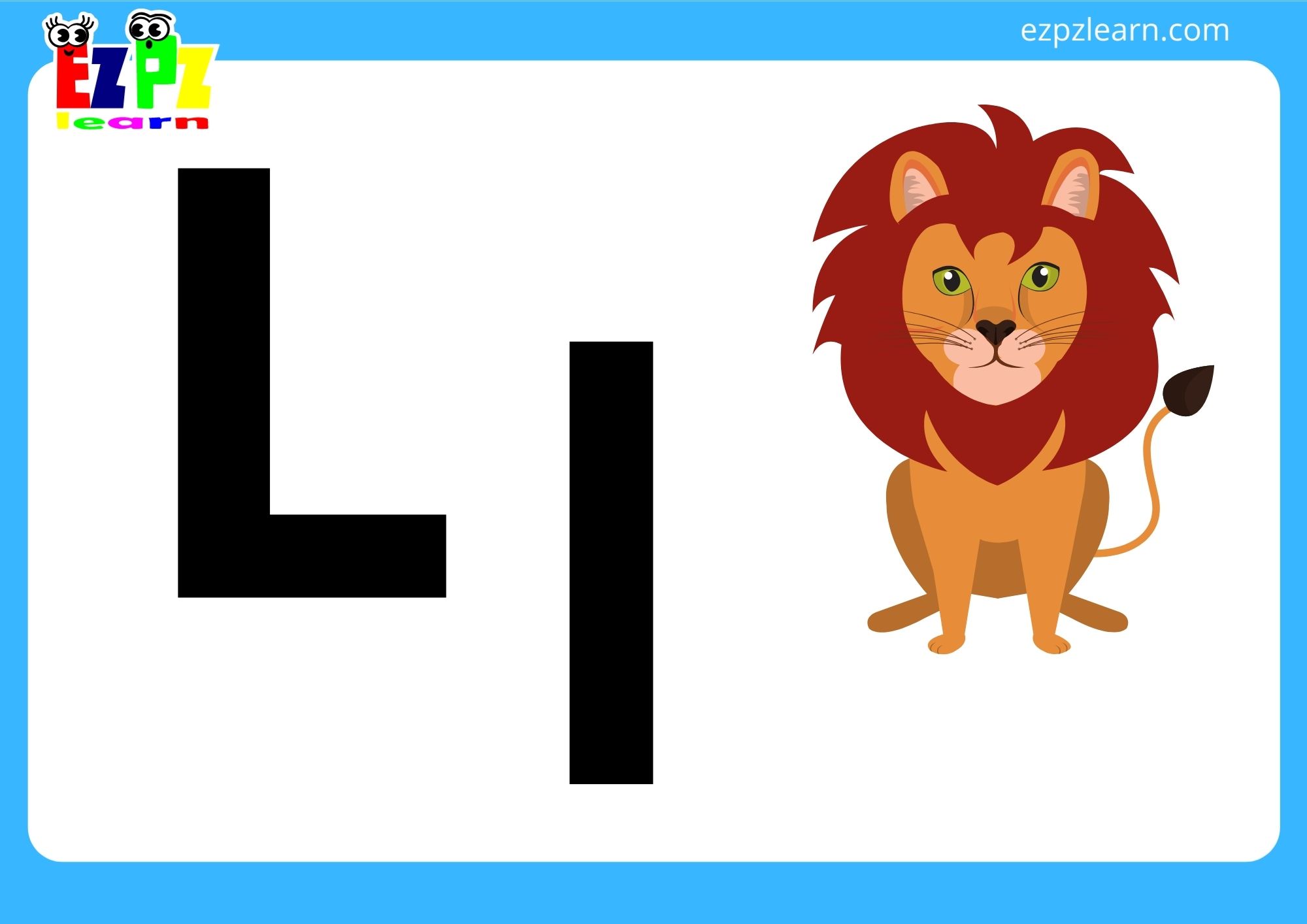 ABC's Flashcards - Ezpzlearn.com