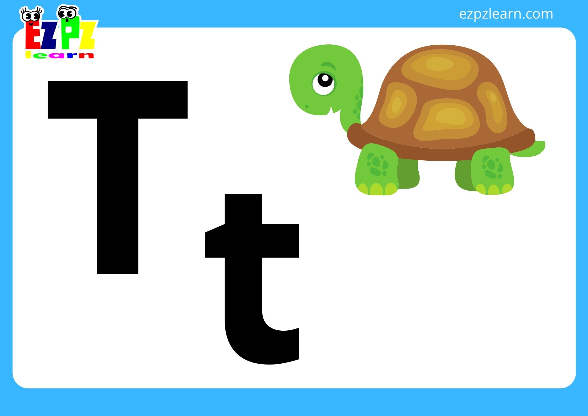 ABC's Flashcards - Ezpzlearn.com