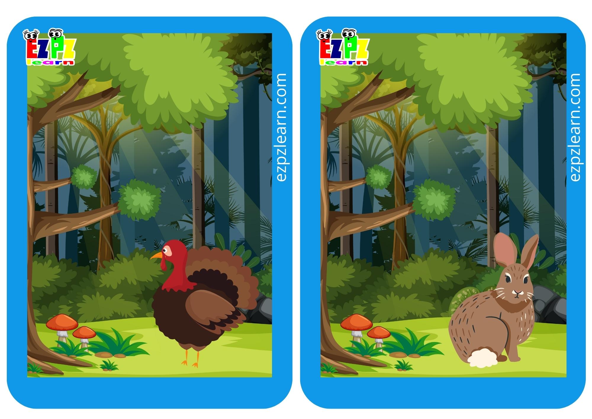 Farm Animals Half Page Mini Game and Flashcards for Preschool ...
