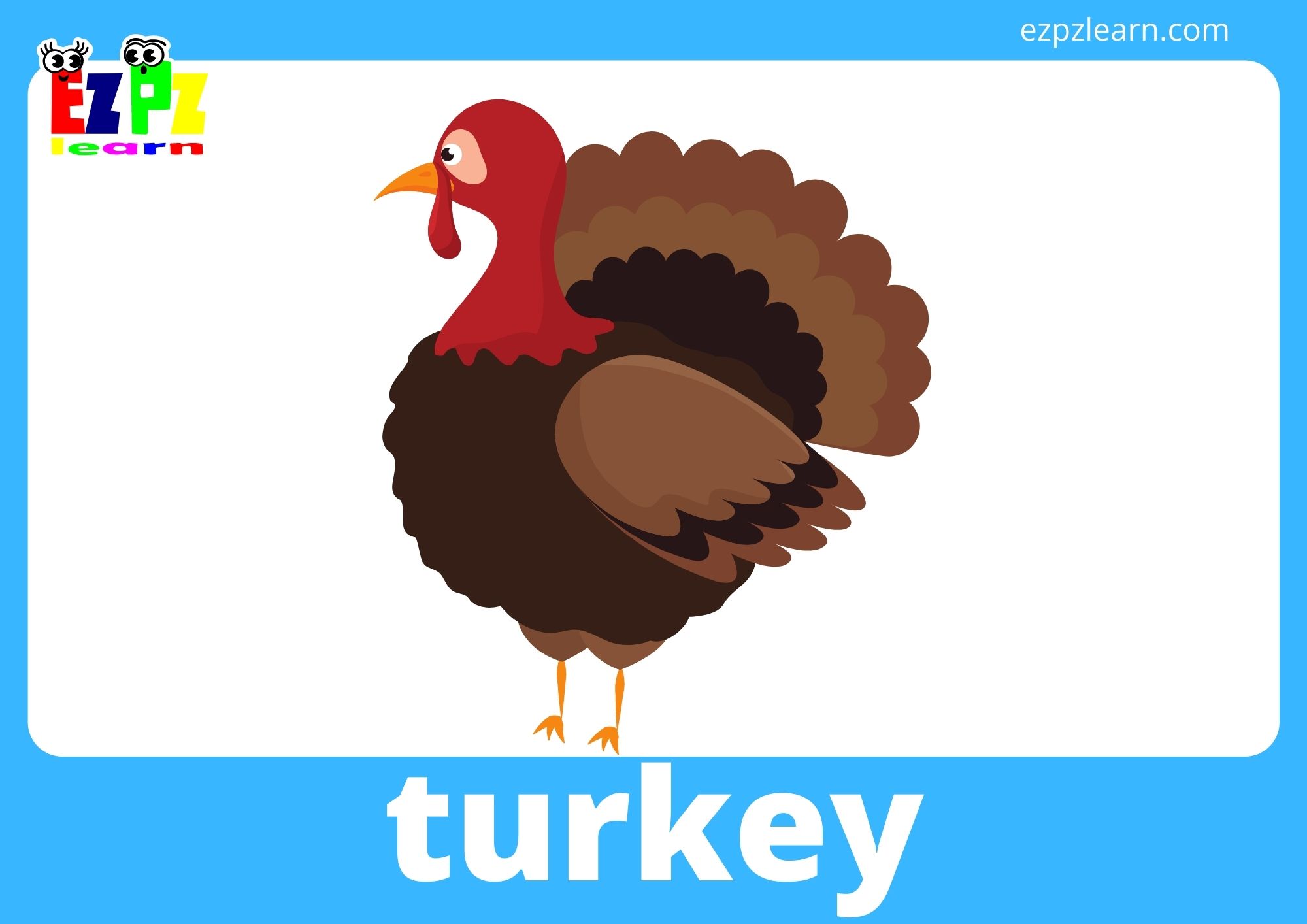 Farm Animals Flashcards with Words Includes: pig, cow, chicken, horse ...