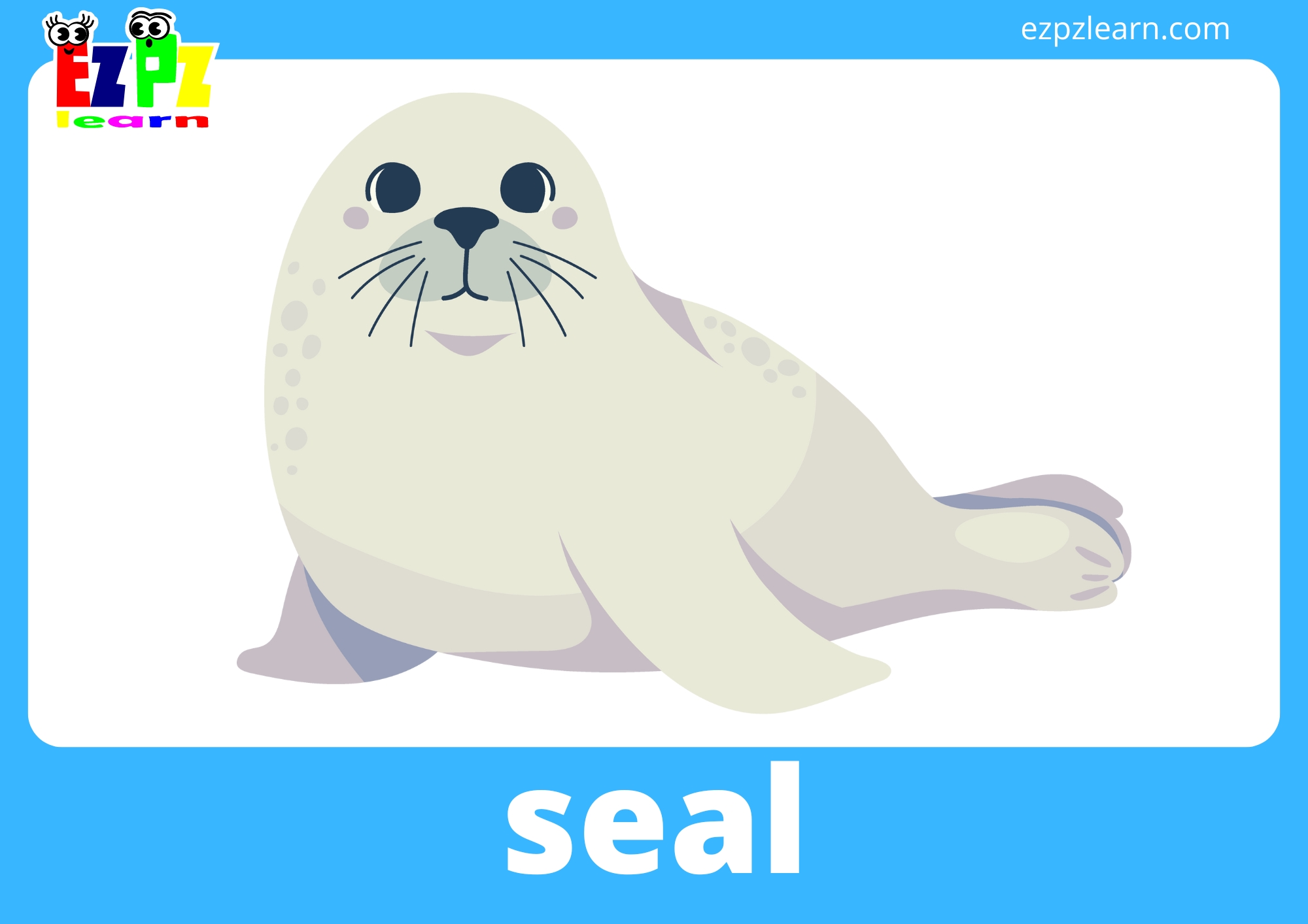 Sea Animal Flashcards With Words use online or PDF download 15 pages ...