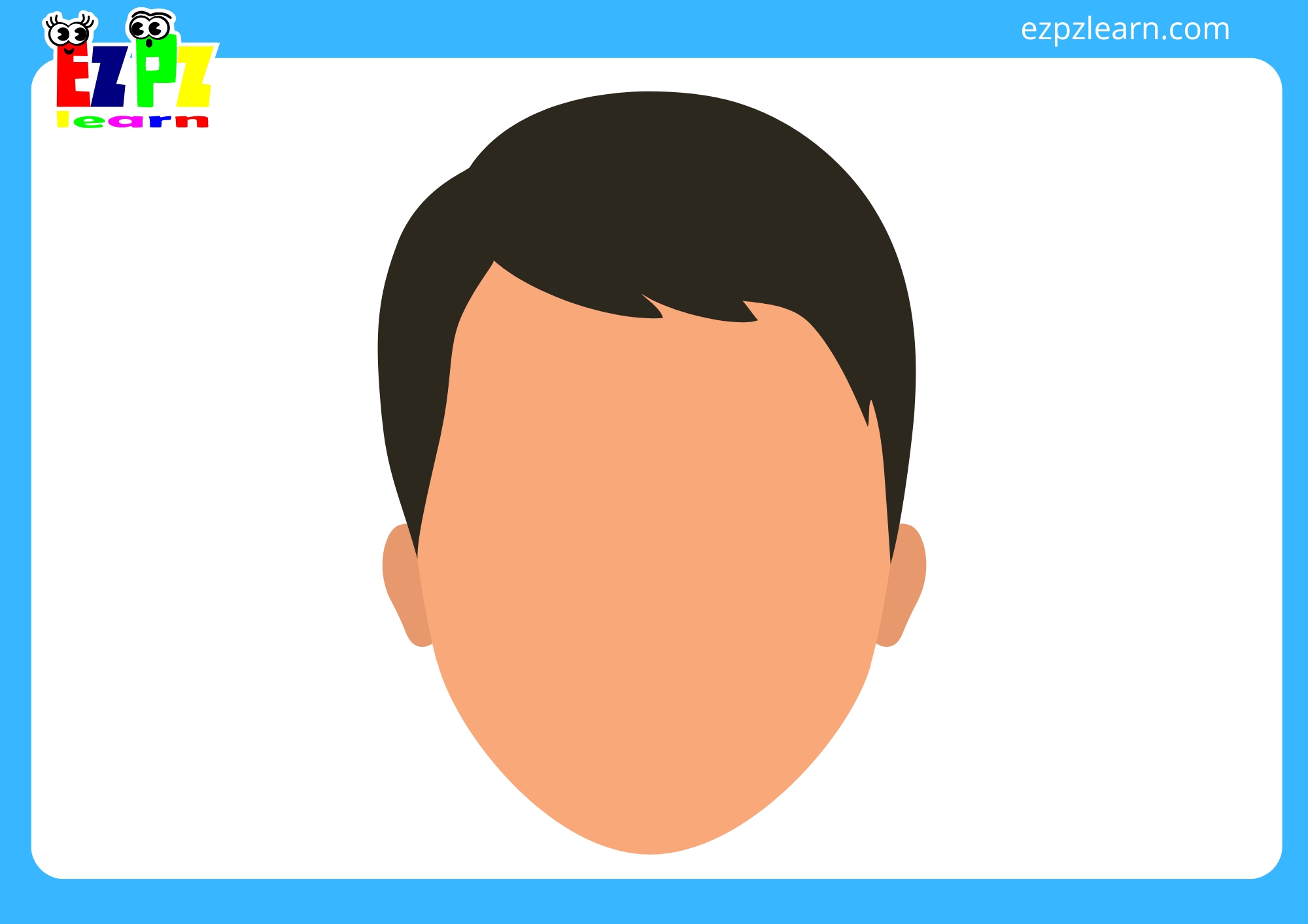 Body Parts Flashcards No Words View Online or PDF Download - Ezpzlearn.com