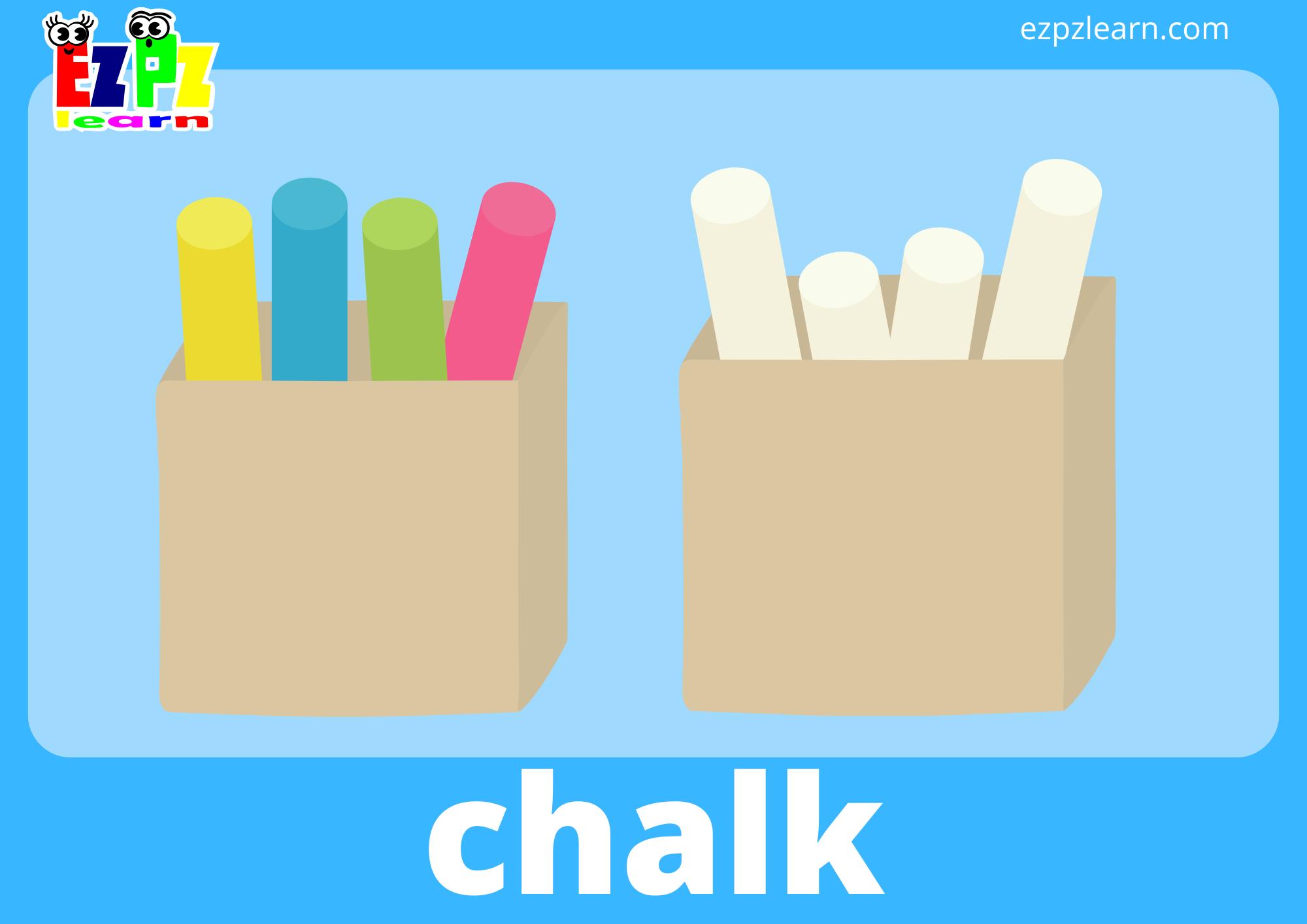 Classroom Objects Vocabulary Word Scramble Guessing Game. Great for ...