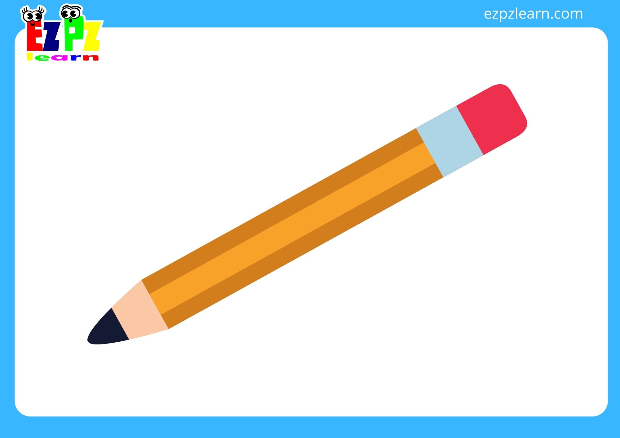 Classroom Objects Flashcards - Ezpzlearn.com