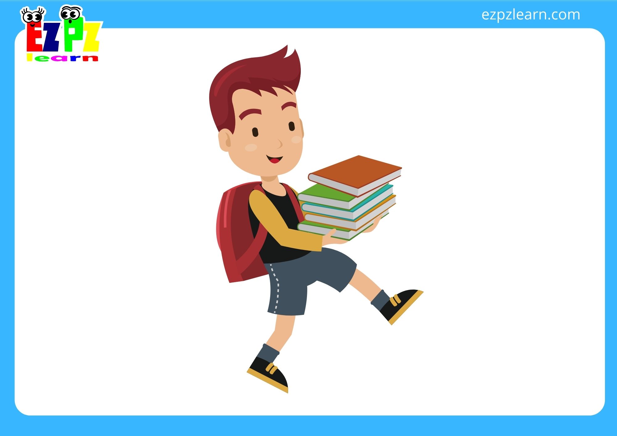 Classroom Objects Flashcards - Ezpzlearn.com