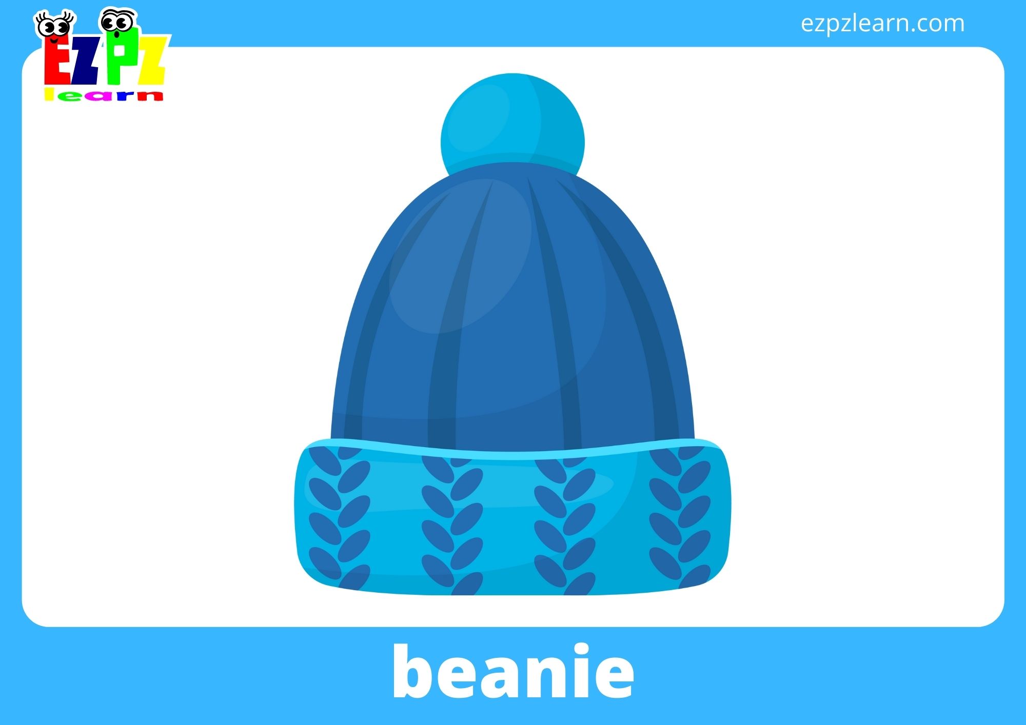 Winter Clothes With Words Flashcards View Online or Free PDF Download ...