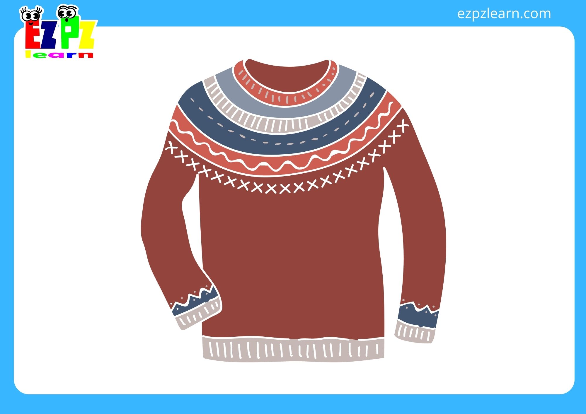 Clothes - Ezpzlearn.com