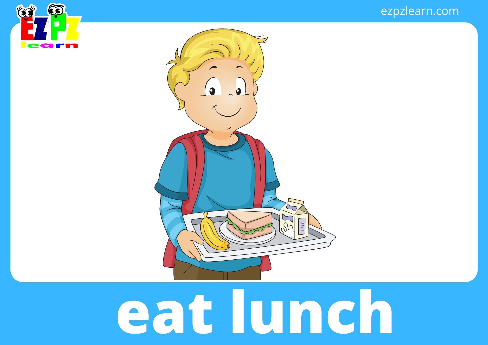 Daily Routine Flashcards With Words use online or PDF download ...