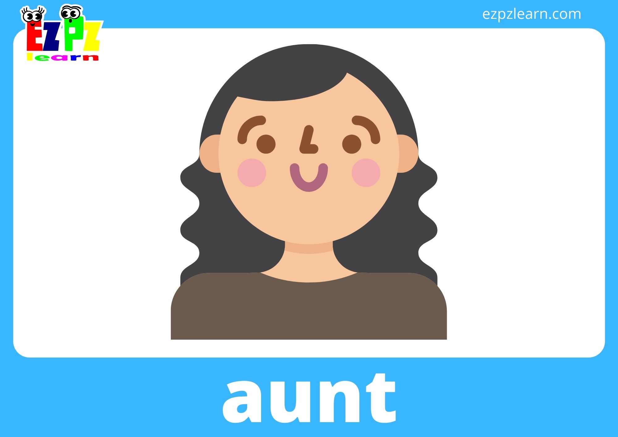 Family Flashcards ONLINE - Ezpzlearn.com