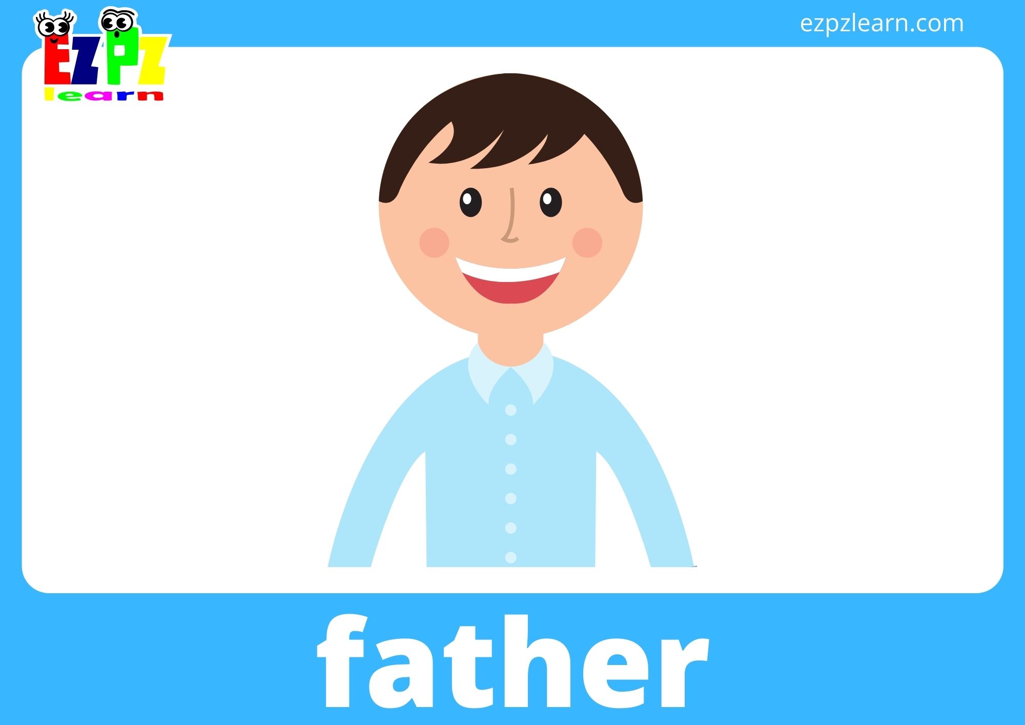 Family Flashcards ONLINE - Ezpzlearn.com