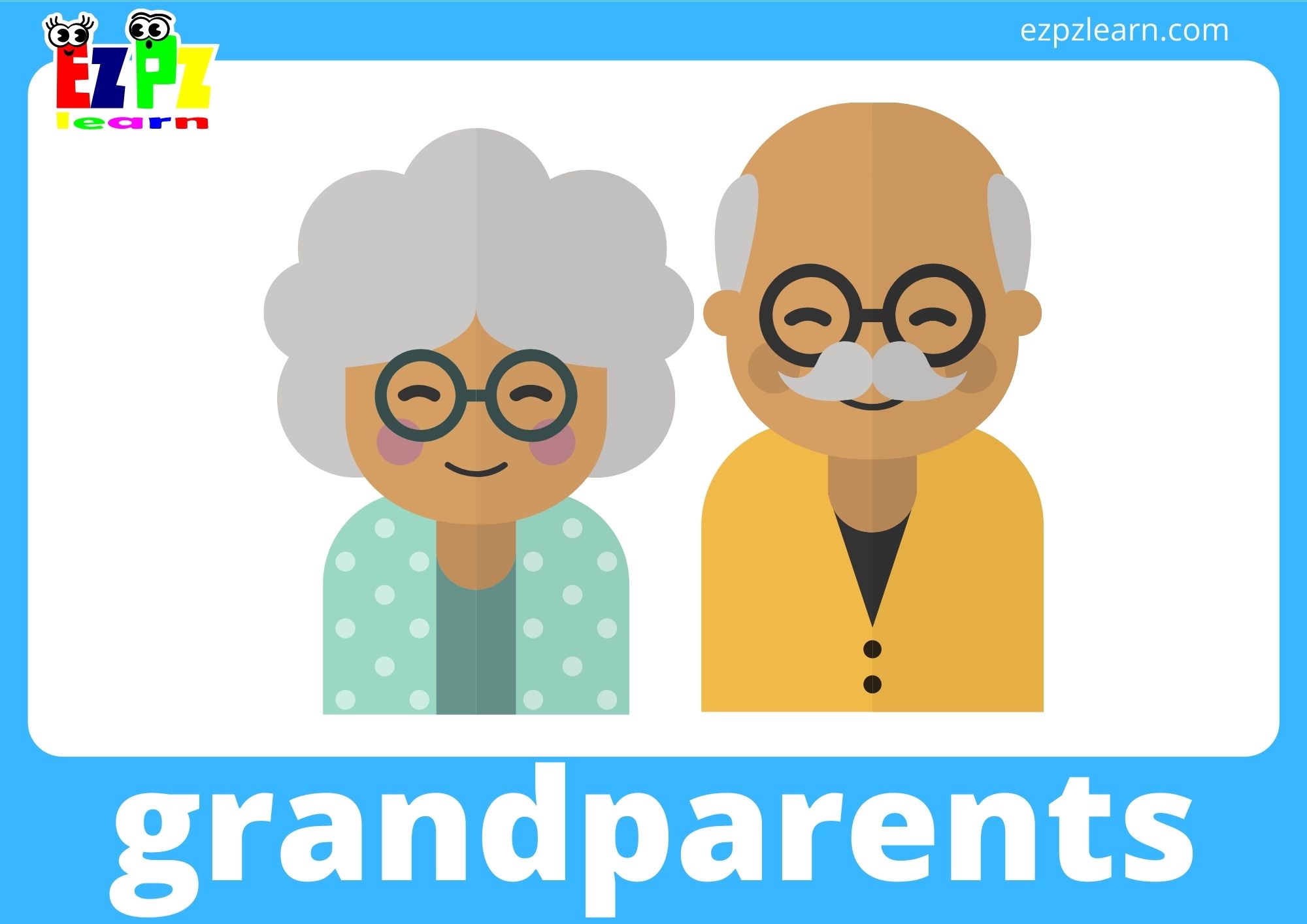 Family Flashcards ONLINE - Ezpzlearn.com