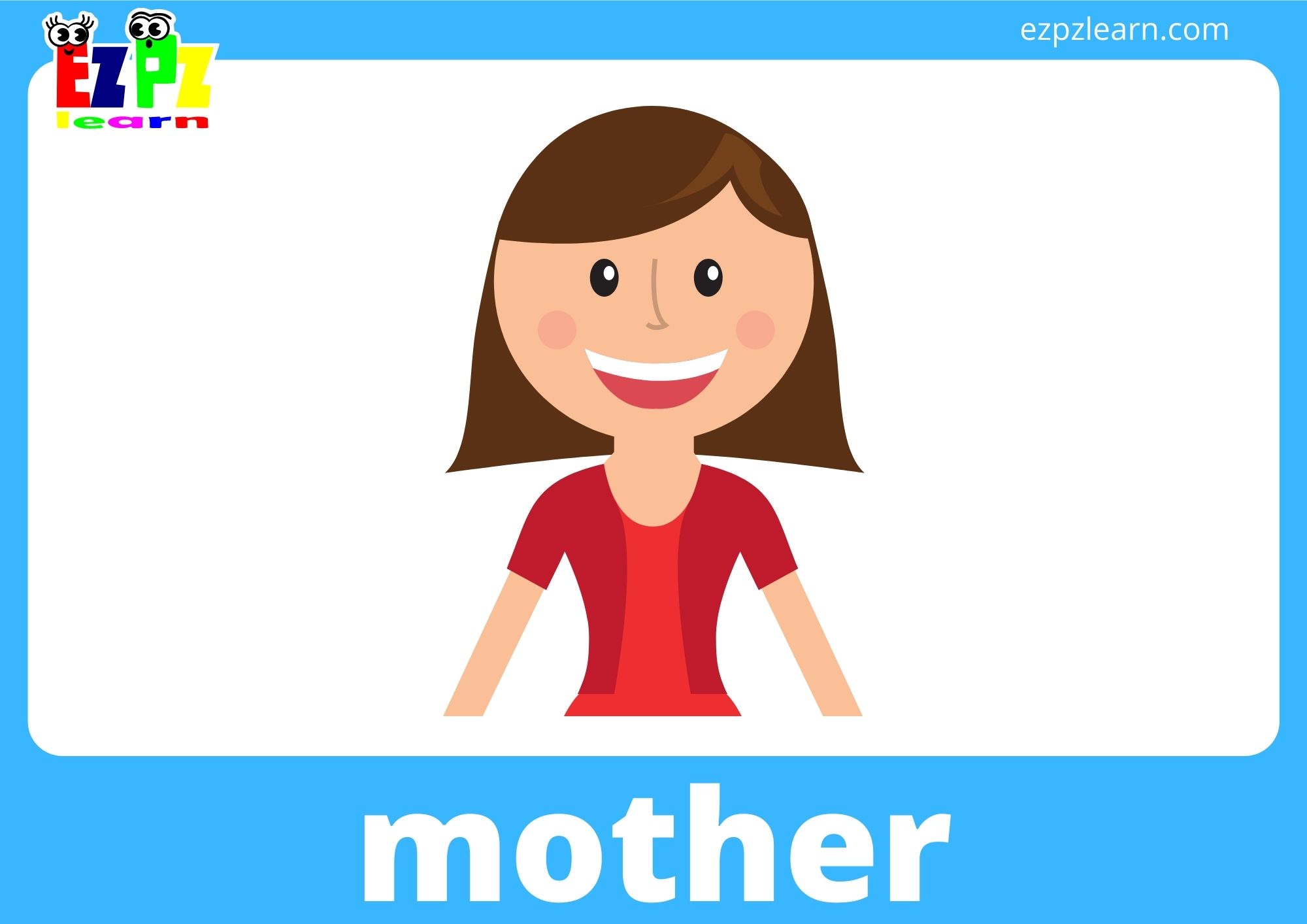 Family Flashcards View Online or Free PDF Download - Ezpzlearn.com