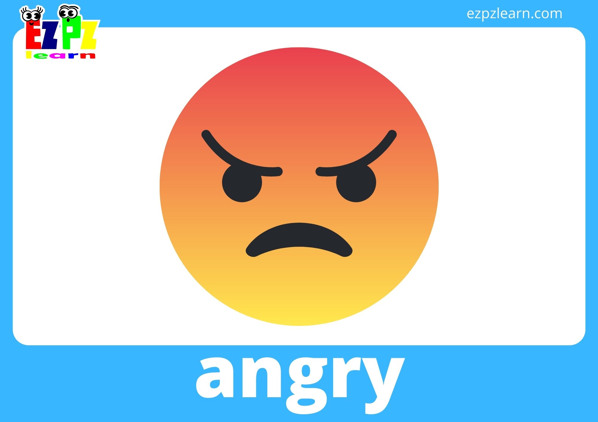 Feelings Flashcards With Words View Online or Free PDF Download ...