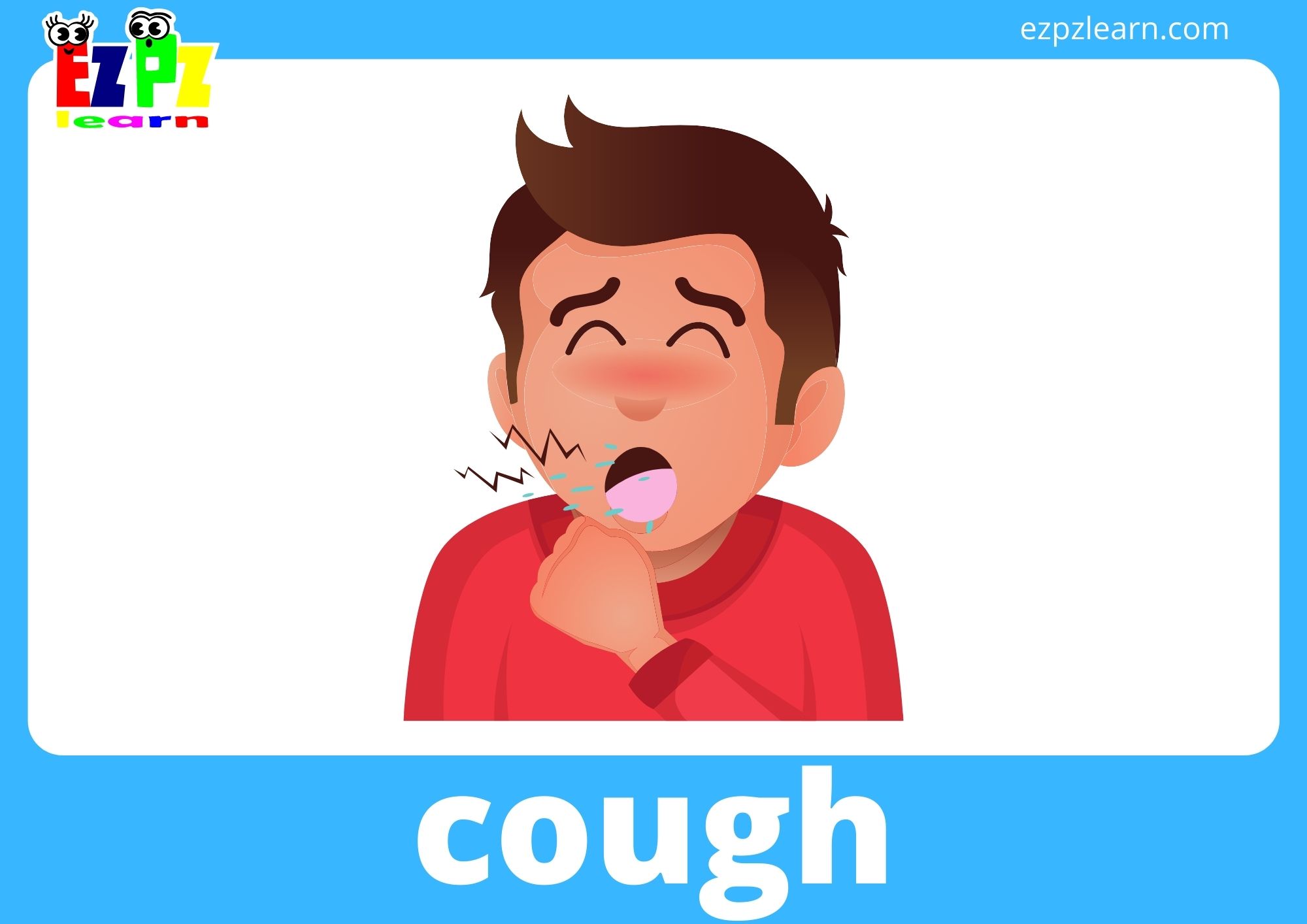 Health Problems / Illness Flashcards With Words ONLINE - Ezpzlearn.com